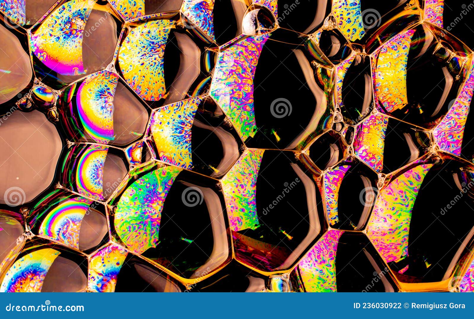 Foam Bubbles, Abstract Image for Background or Texture Stock Photo ...