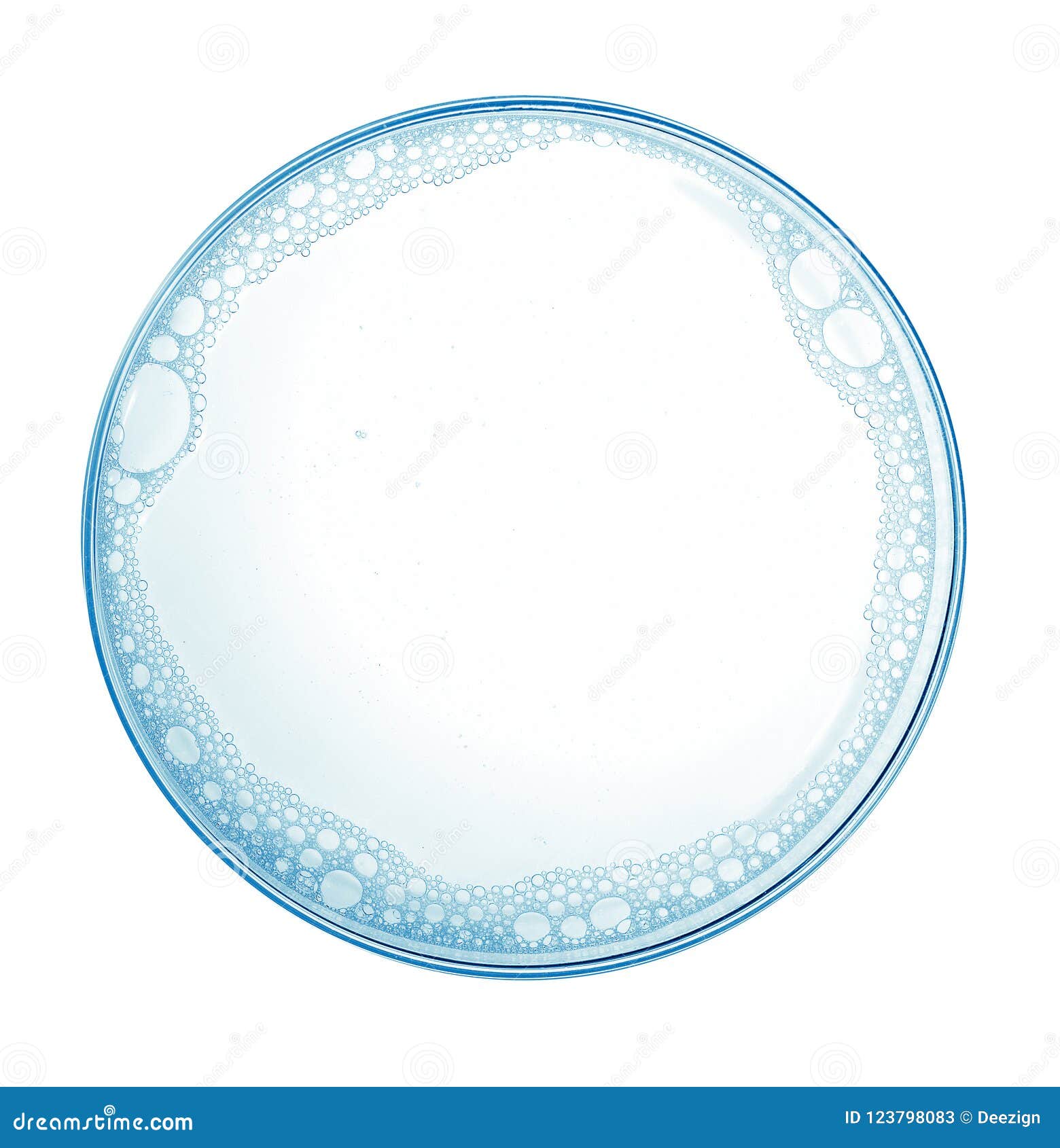 Foam bubbles circle stock image. Image of bubble, curve - 123798083