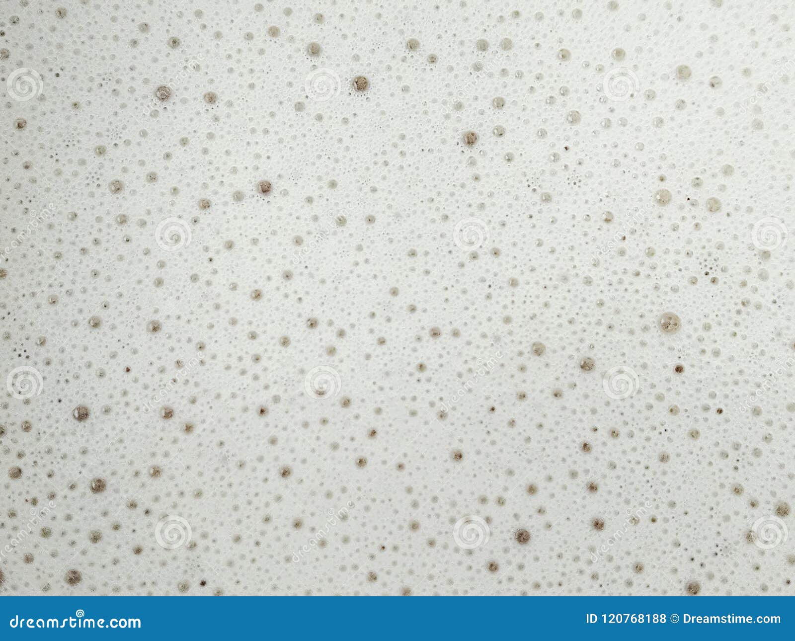 Foam formed on a latte stock photo. Image of tasty, latte - 120768188