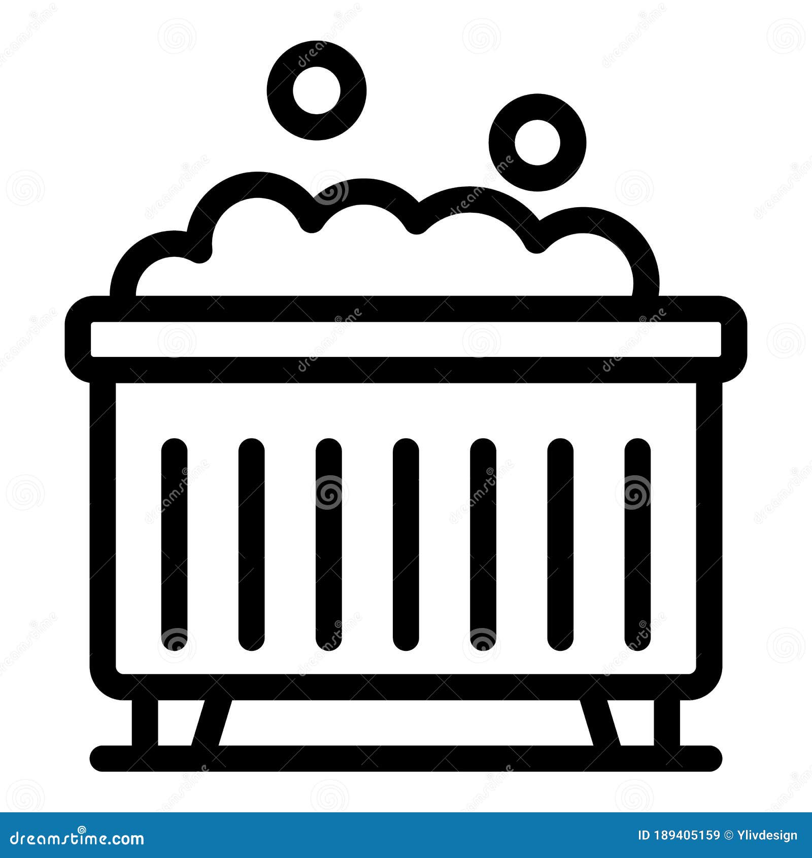 Foam Jacuzzi Icon, Outline Style Stock Vector - Illustration of icon ... Foam Jacuzzi Icon, Outline Style Stock Vector - Illustration of icon ...