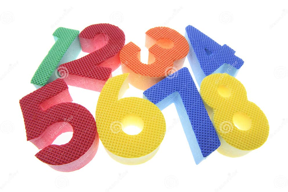 Foam Numbers stock photo. Image of maths, drop, mathematics - 6516092