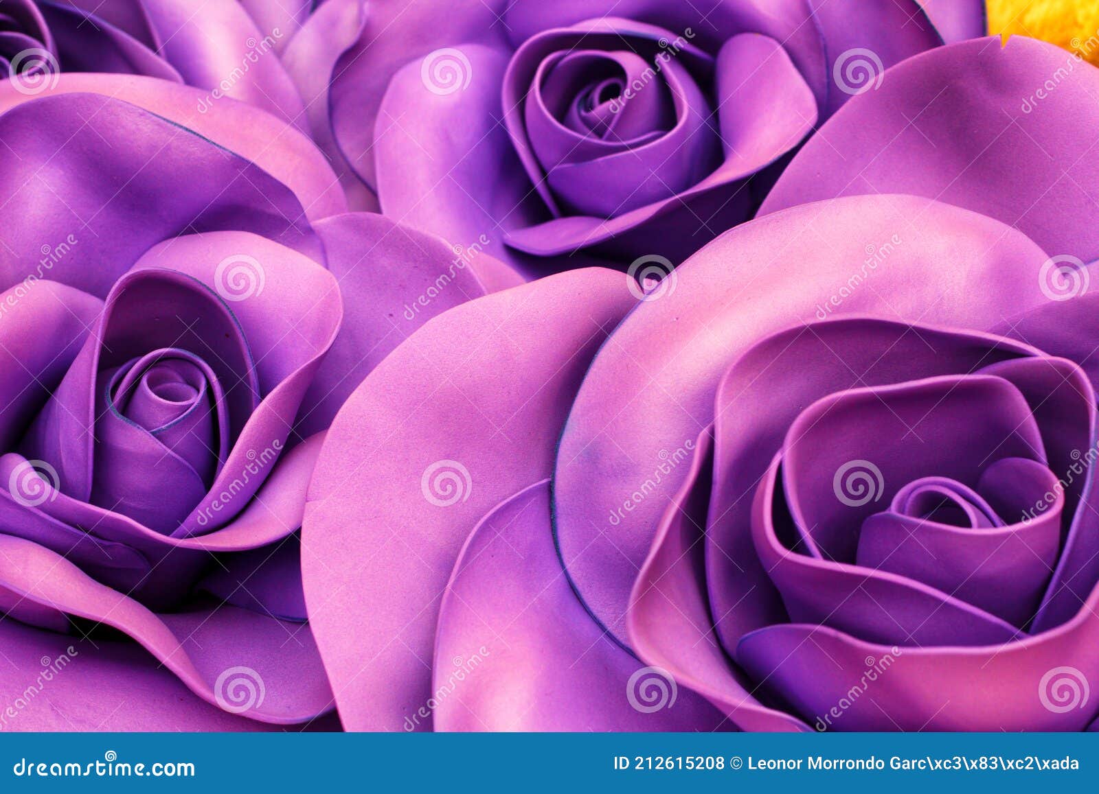 Foam Rubber Purple Roses Background Stock Photo - Image of foam, roses ...