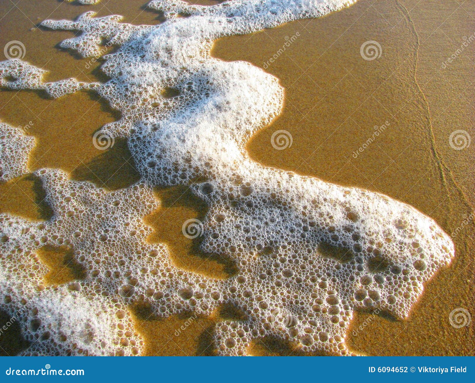 Foam on sand stock photo. Image of background, sand, nature - 6094652