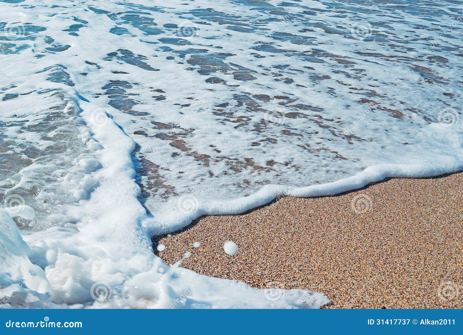 Foam and sand stock image. Image of peace, beauty, summer - 31417737