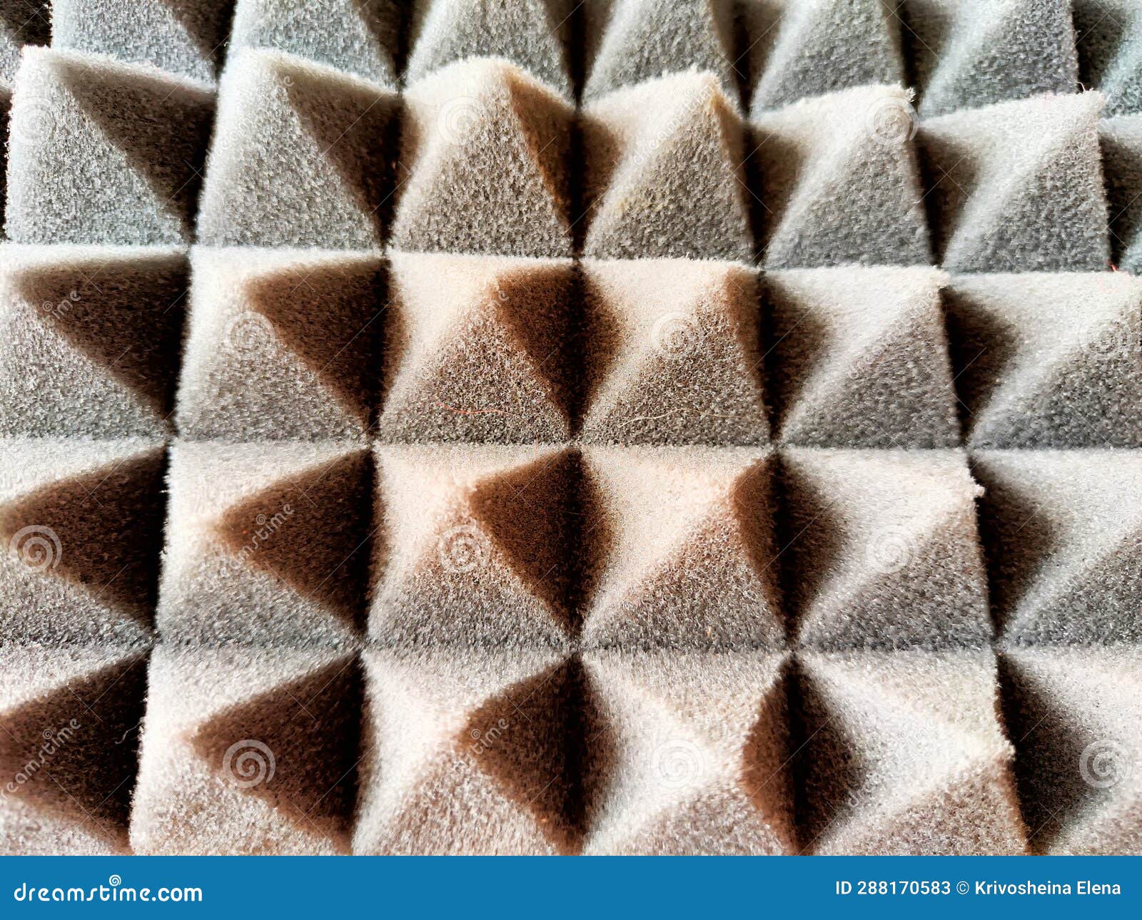 Foam Soft Texture and Background with Lots of Pyramids, Triangles ...