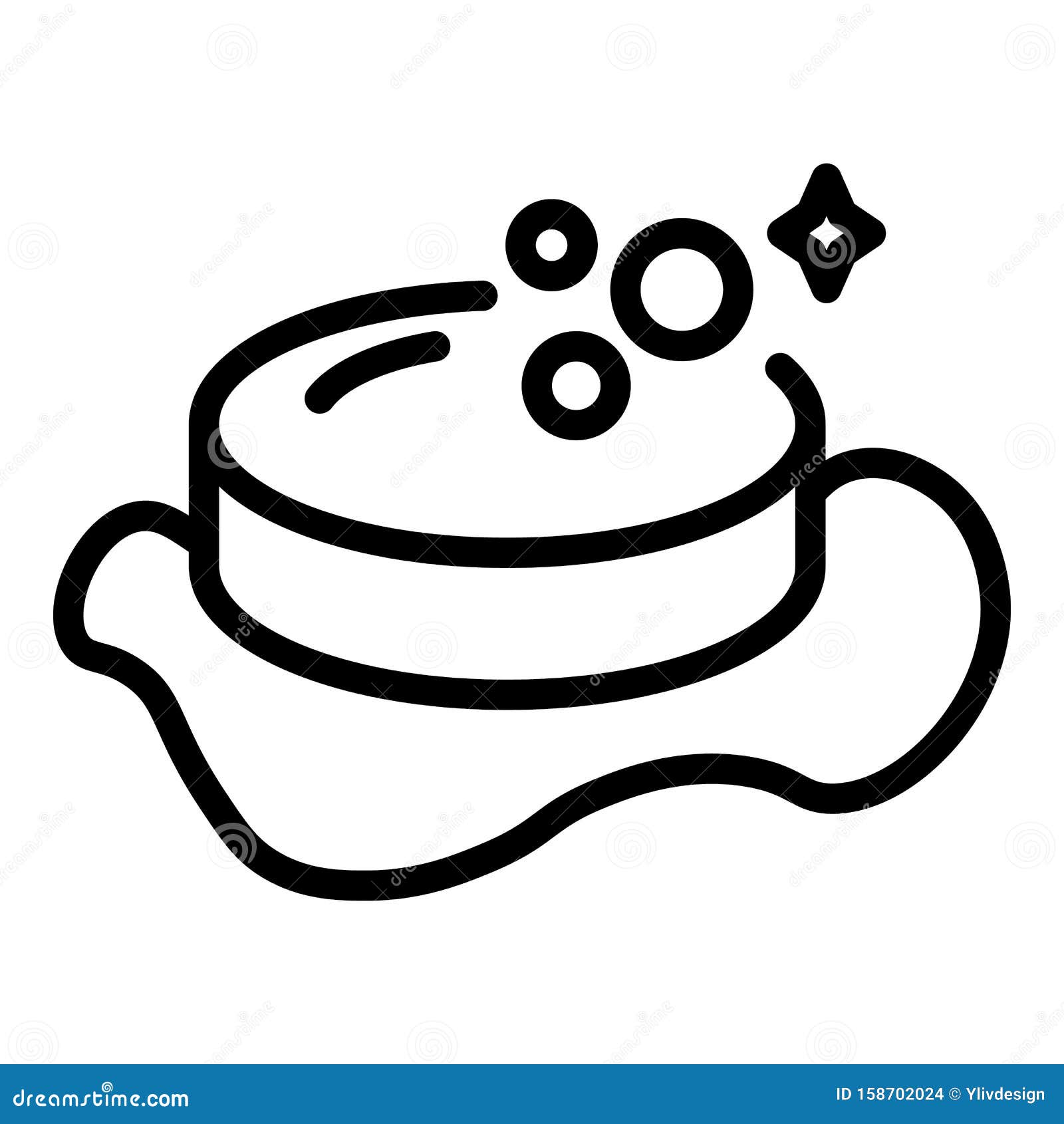 Foam Sponge Icon, Outline Style Stock Vector - Illustration of outline ...