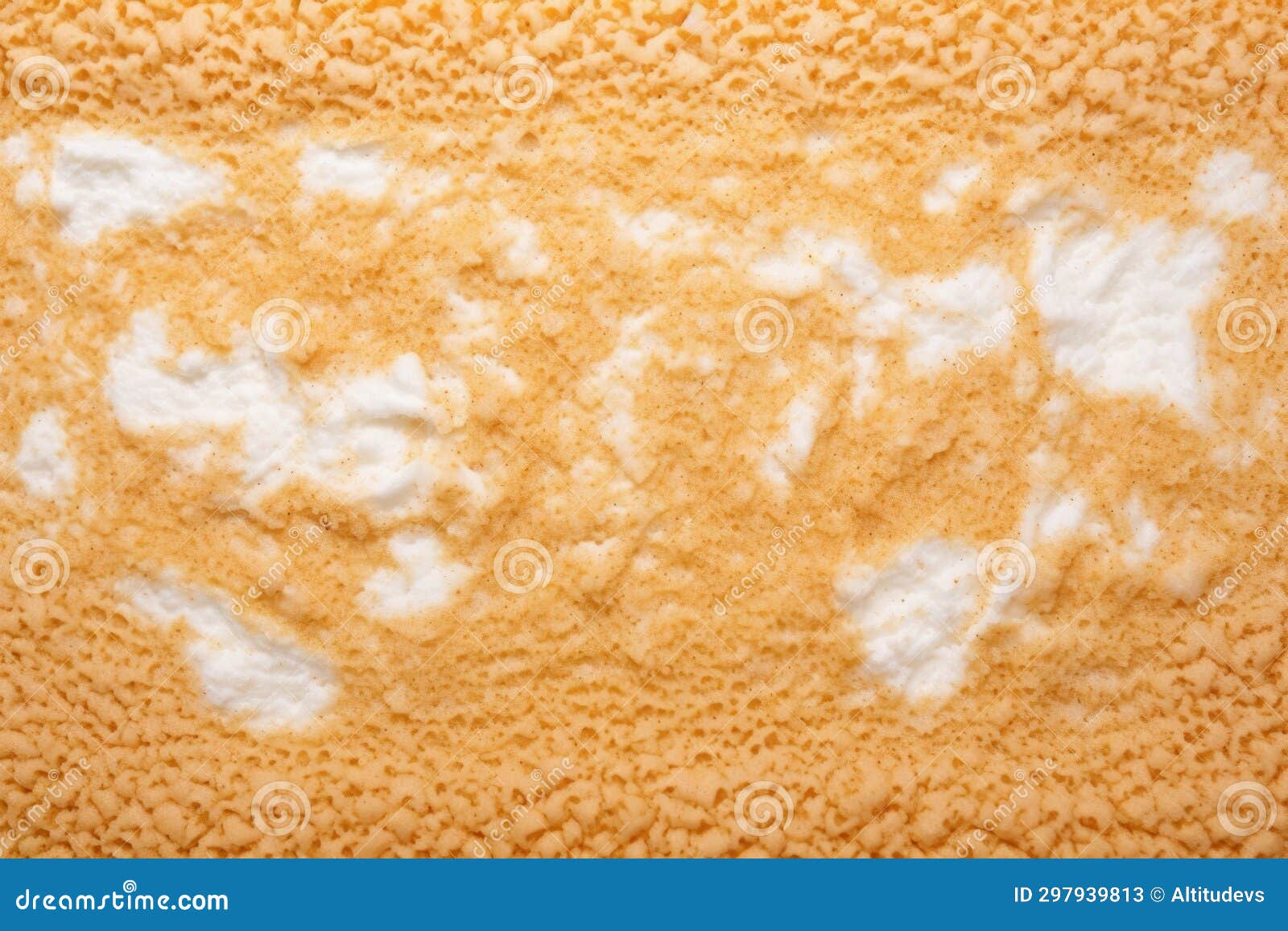 Foam Texture on Freshly Baked Bread Stock Image - Image of closeup ...