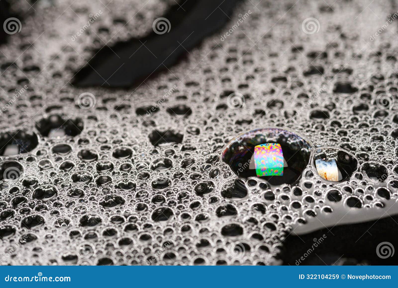 Foam Texture. Soap Suds with Bubbles Stock Image - Image of black ...