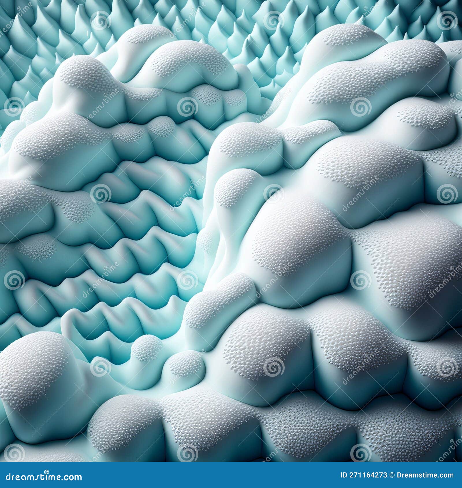 Foam Textured Background (generative AI) Stock Illustration - Illustration of soft, texture ...