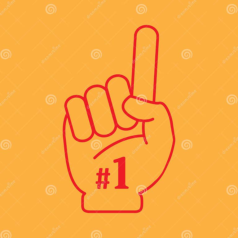 Victory Hands Symbol. Number One and the Best. Foam Vector. Stock ... Victory Hands Symbol. Number One and the Best. Foam Vector. Stock ...