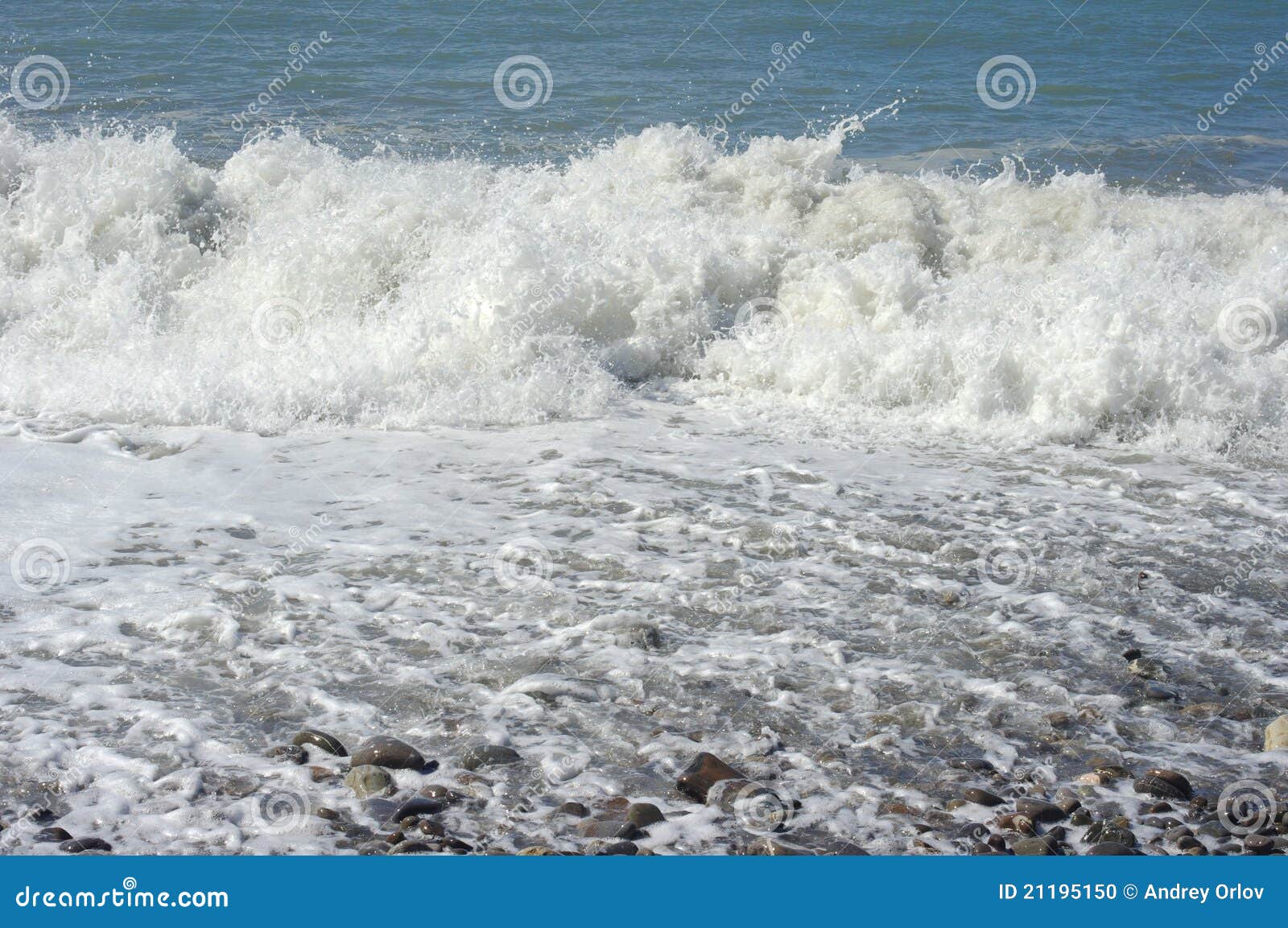 Foam of Water and Waves of Surf on the Sea Stock Photo - Image of ...
