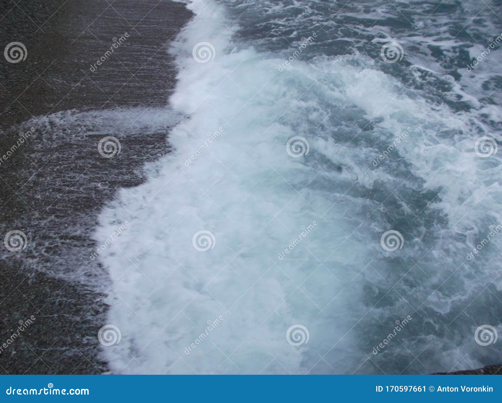 The foam wave stock image. Image of foam, coast, wave - 170597661