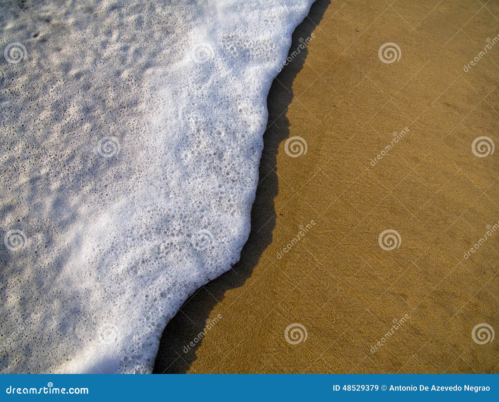Foam wave stock image. Image of galinhas, shine, coastline - 48529379