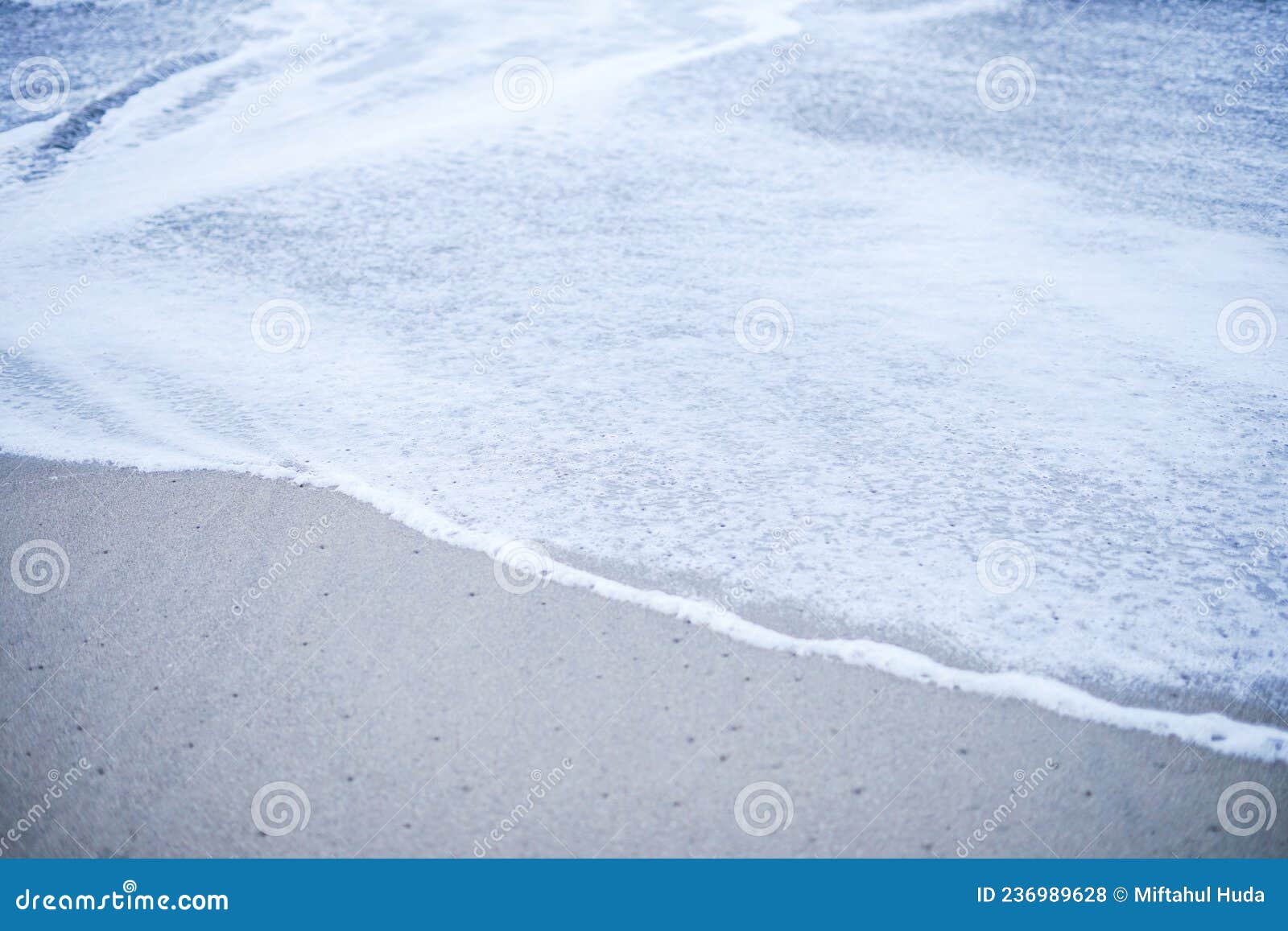 The Nature Texture of the Wave Heading the Beach Stock Photo - Image of ...