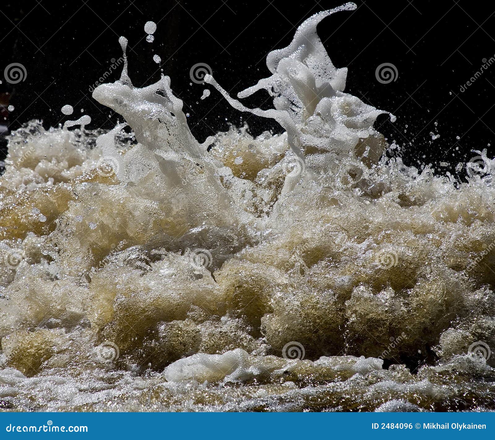 Foaming waves stock photo. Image of waves, splash, scum - 2484096