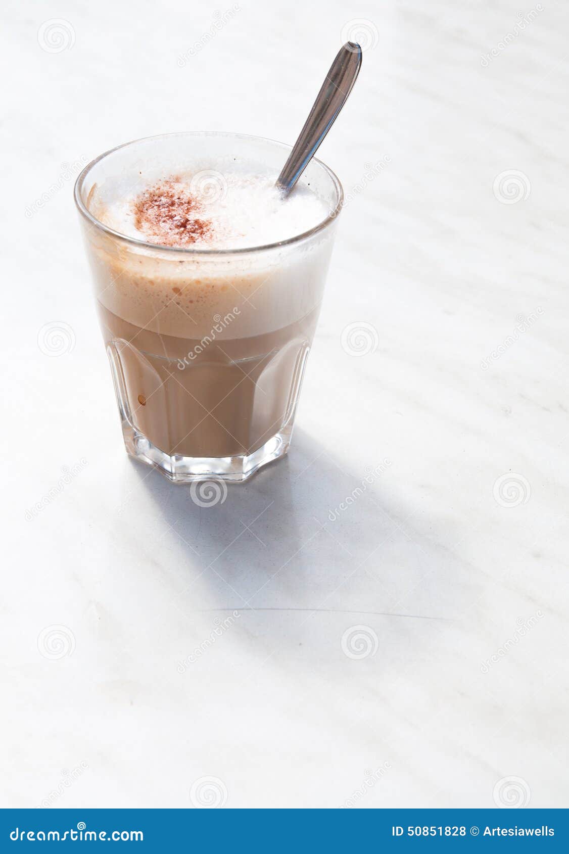 Foamy cappuchino stock photo. Image of foam, caffeine - 50851828