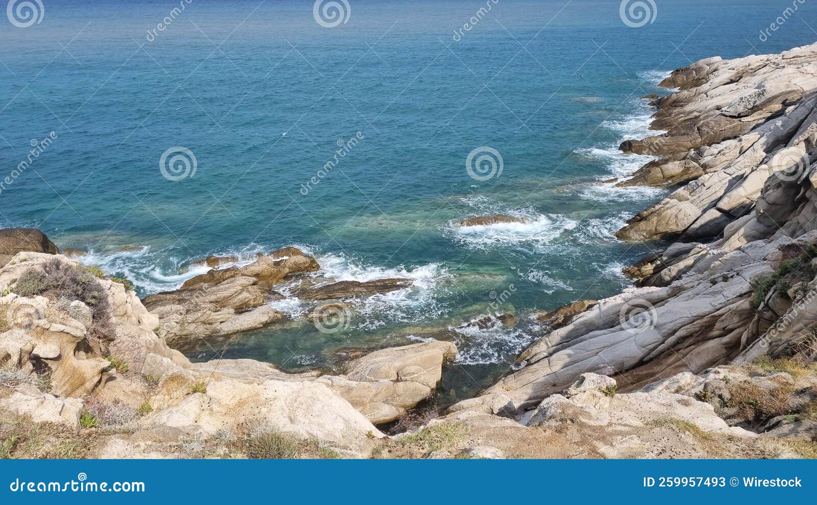 Sea Waves Crashing on the Rocks during the Daytime Stock Image - Image ...