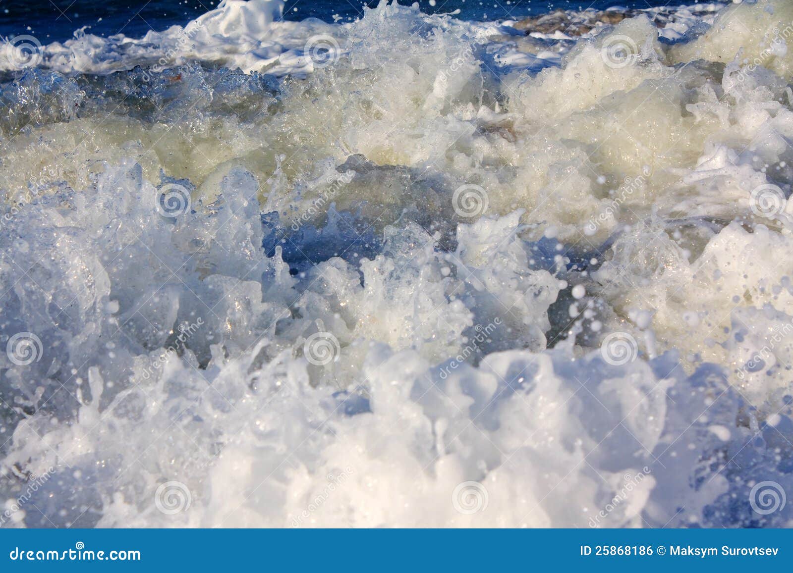 Foamy seething wave stock photo. Image of rapid, outdoors - 25868186