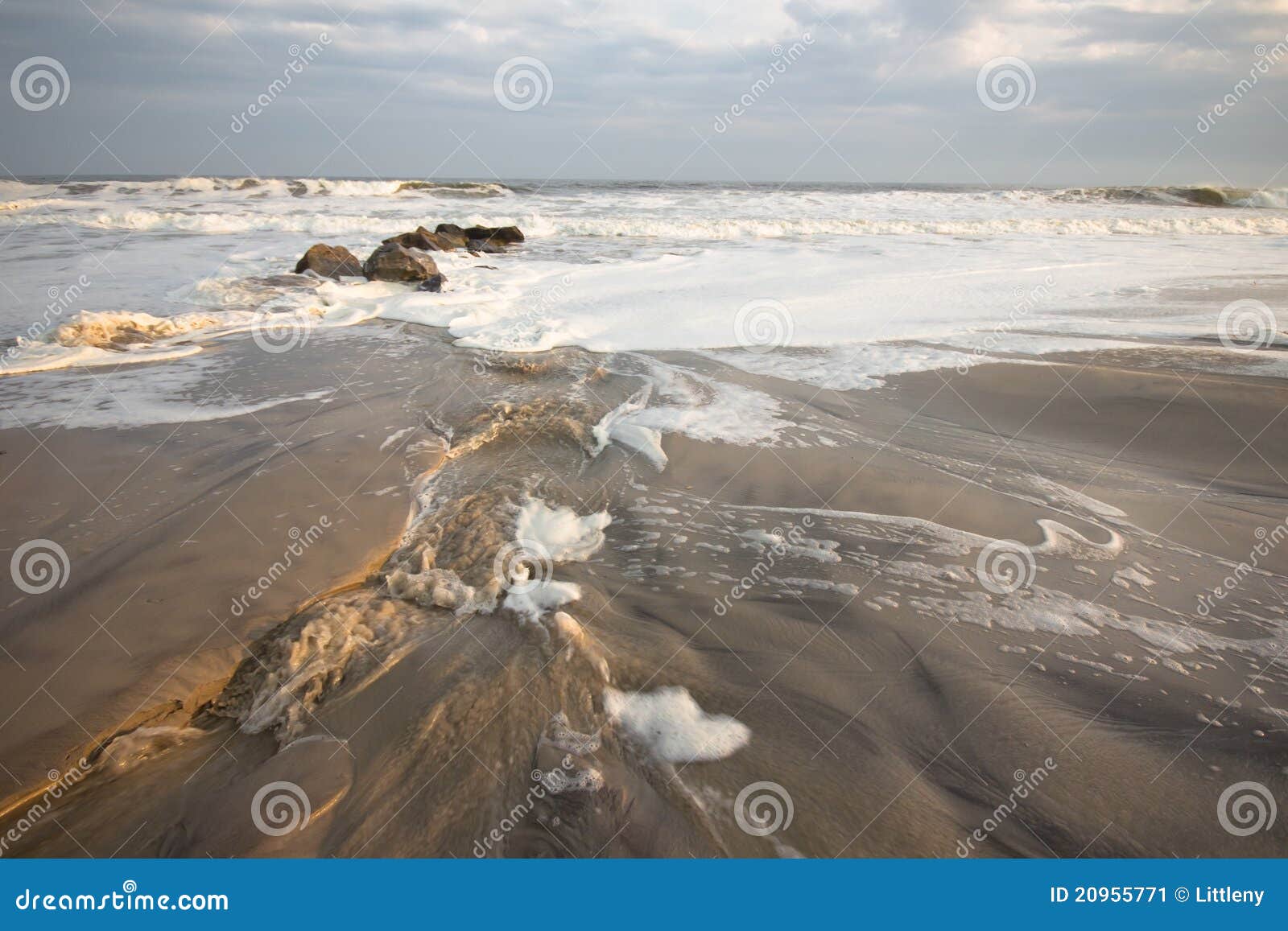 Foamy Surf stock image. Image of york, coastal, seascape - 20955771