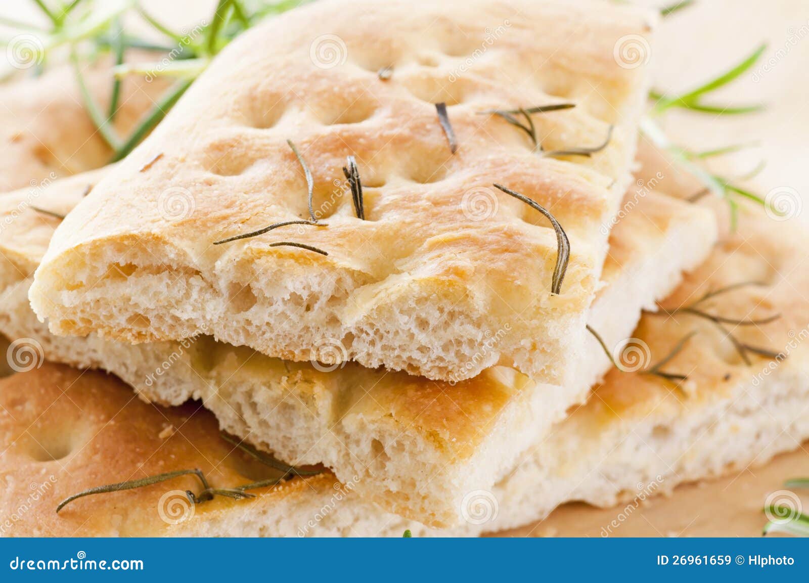 Focaccia stock image. Image of recipe, focaccia, olive - 26961659