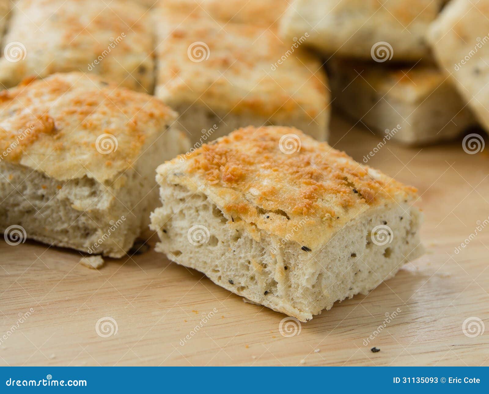 Focaccia bröd fotografering för bildbyråer. Bild av traditionellt ...
