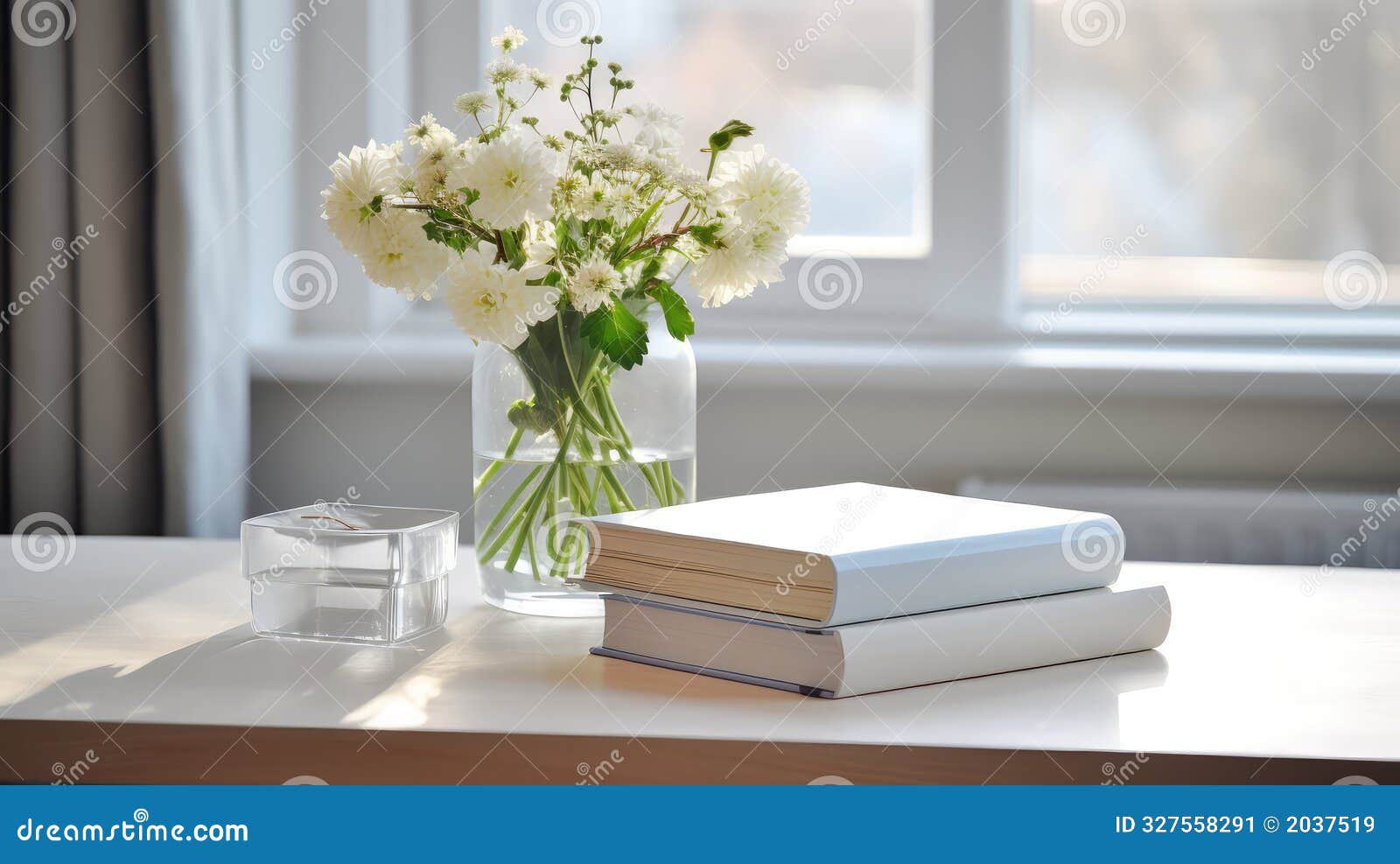 Focal books table stock illustration. Illustration of focal - 327558291