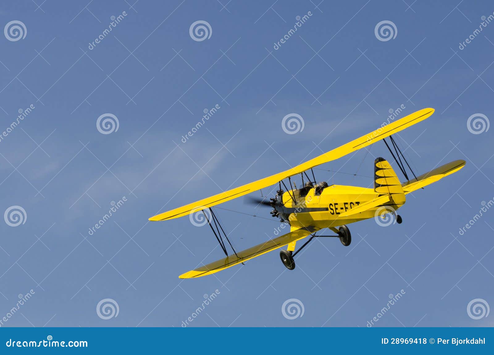 Focke-Wulf Fw 44 Stieglitz Biplane Editorial Stock Photo - Image of ...