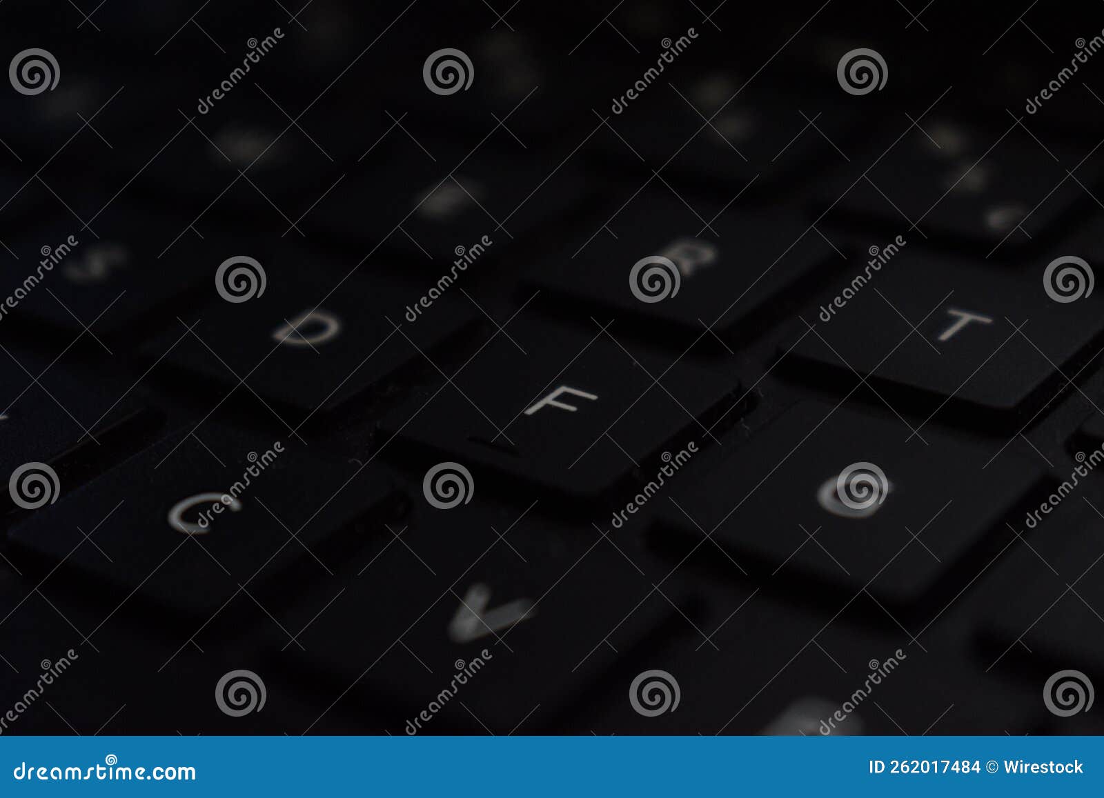 Foco Selectivo De Las Letras Del Teclado Foto de archivo - Imagen de alfabeto, foco: 262017484