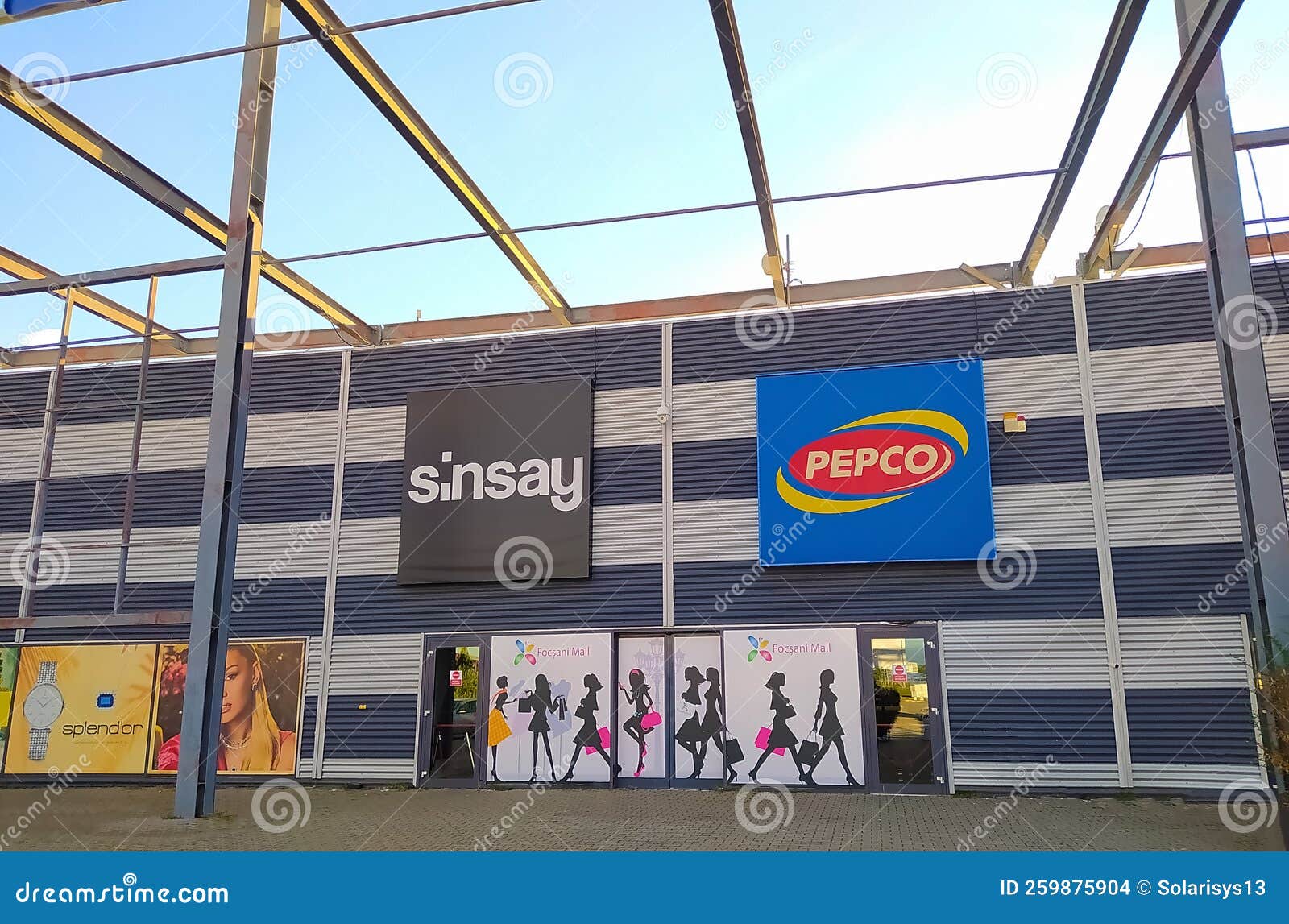 Focsani, Romania - September 12, 2022: the Focsani Mall Editorial Stock ...