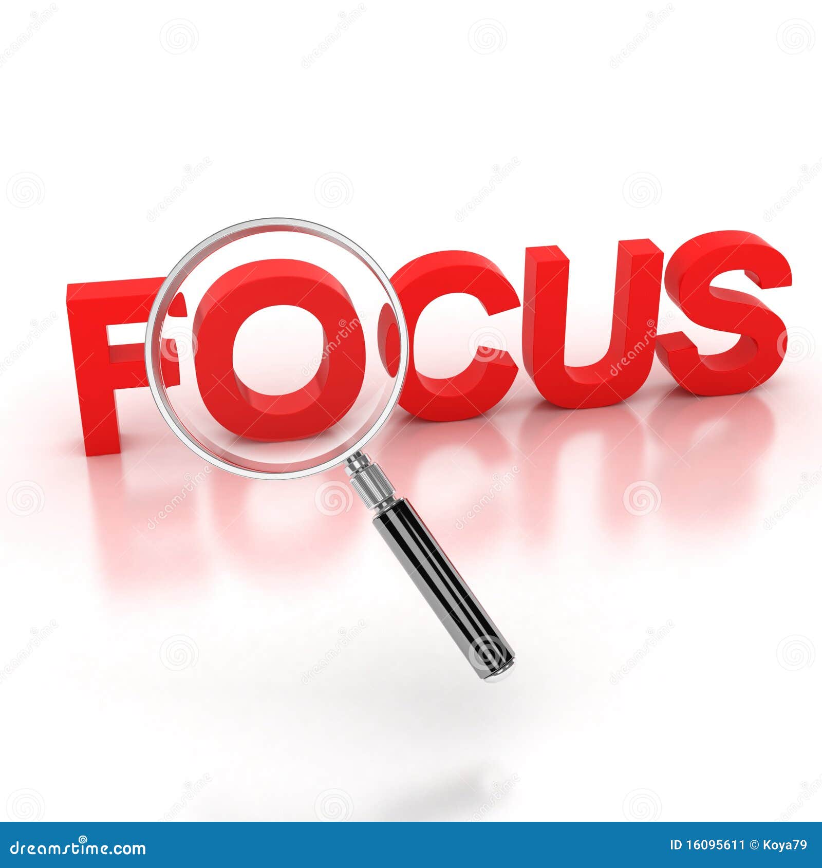 In the focus 3d icon stock illustration. Illustration of discovery ...