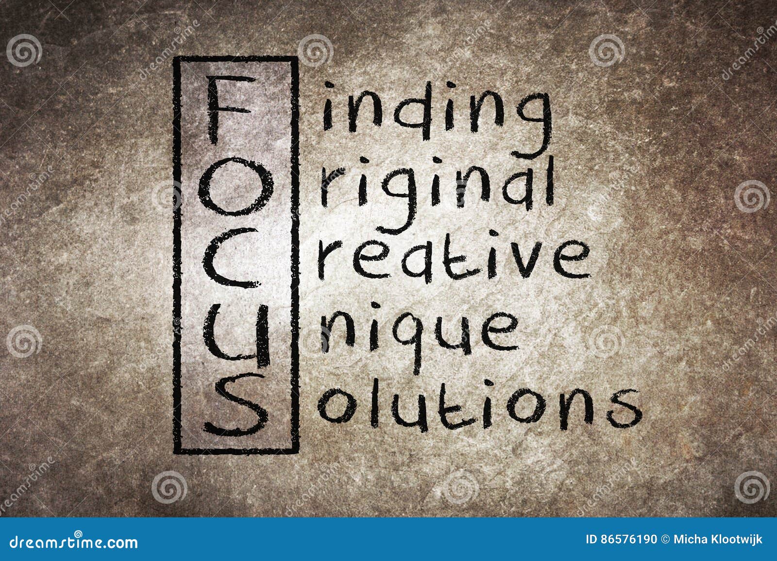 Focus Acronym Stock Photo | CartoonDealer.com #86576190