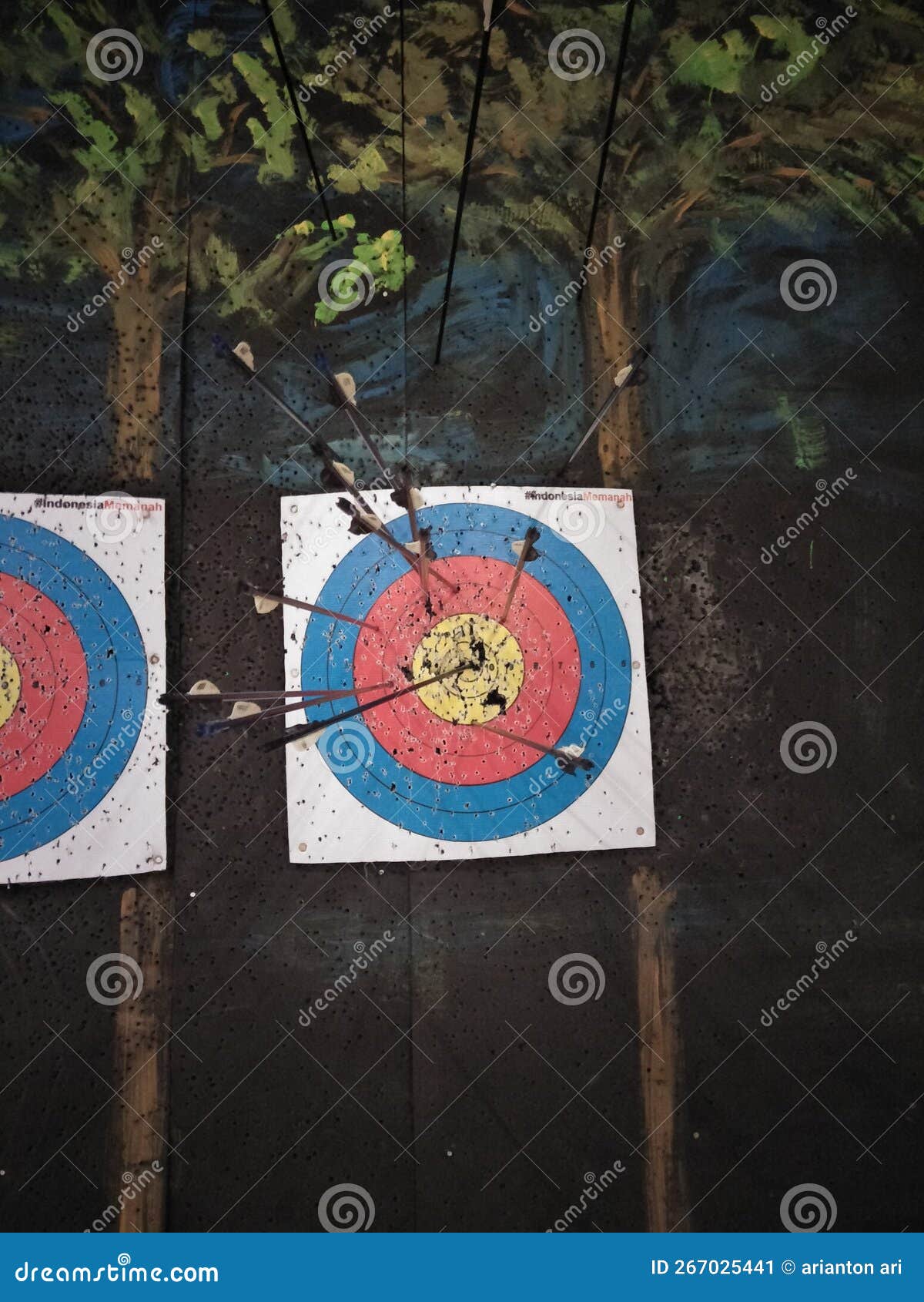 Always Focus on Aiming at the Target Stock Image - Image of poster ...