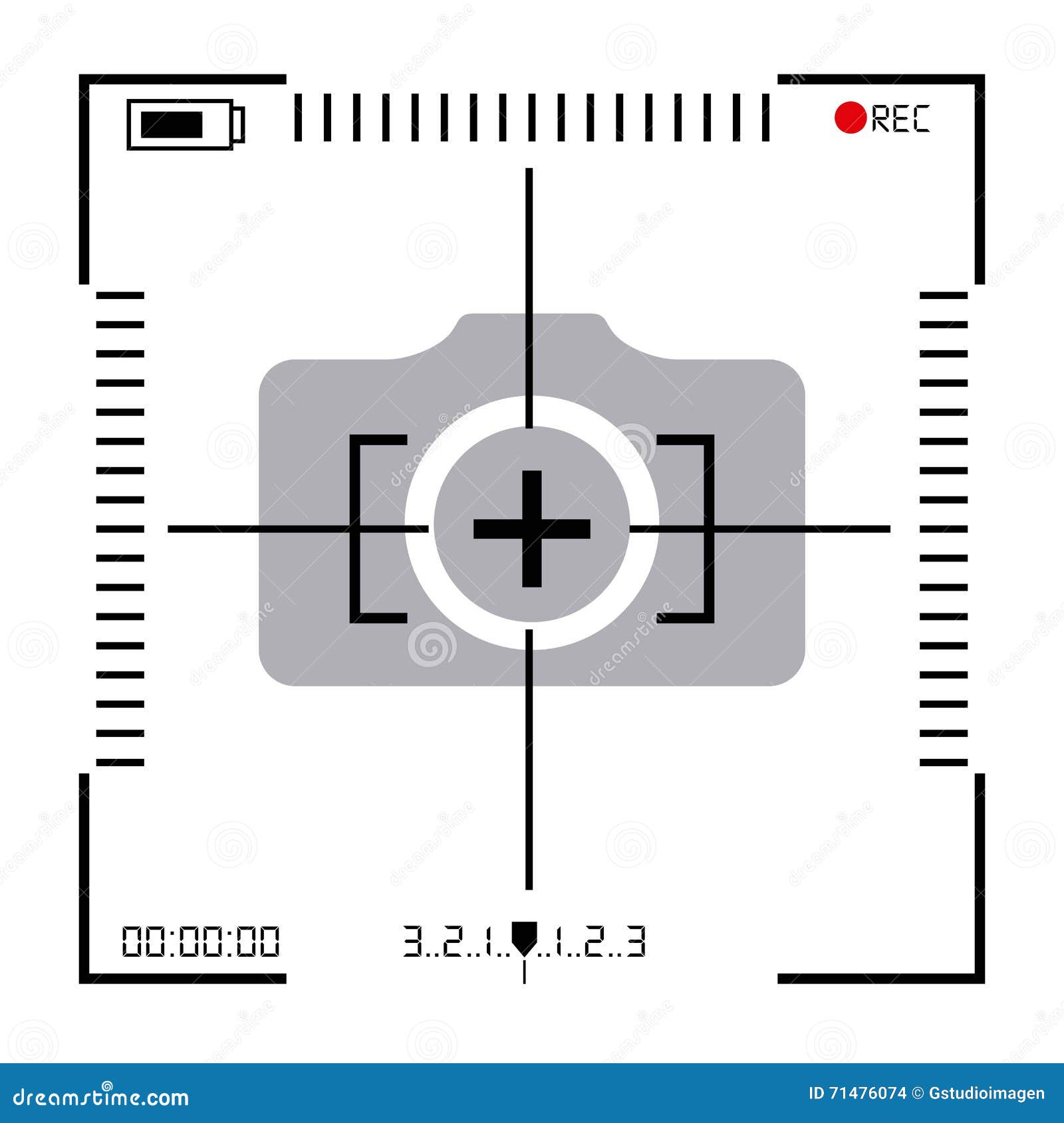 Focus camera design stock illustration. Illustration of background ...
