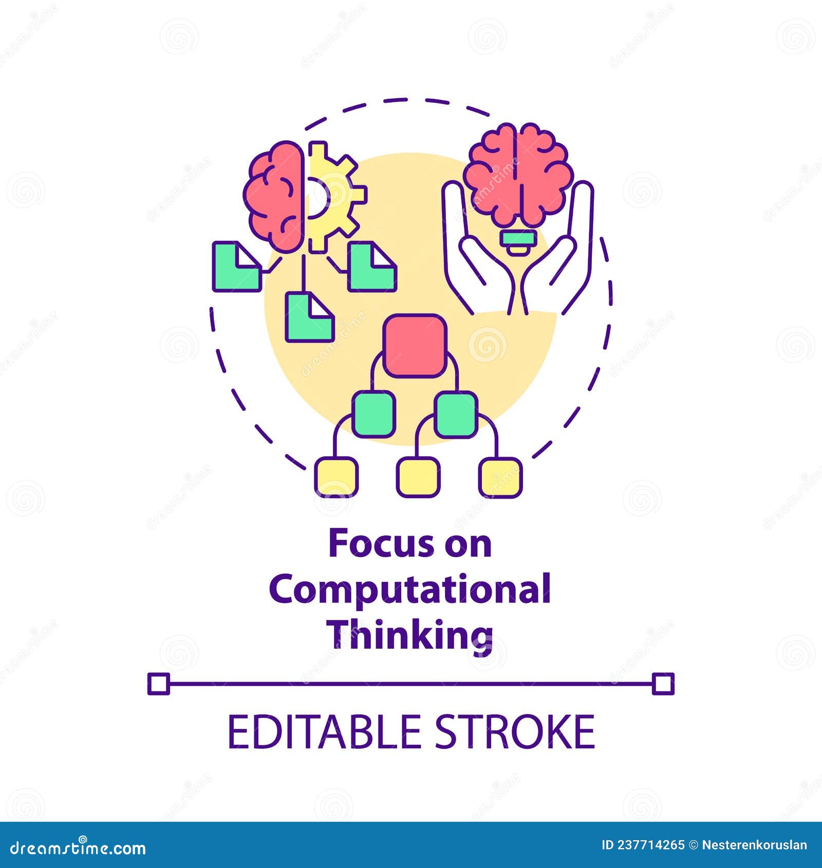 Computational Thinking Flat Landing Page Website Template. Learning ... Computational Thinking Flat Landing Page Website Template. Learning ...