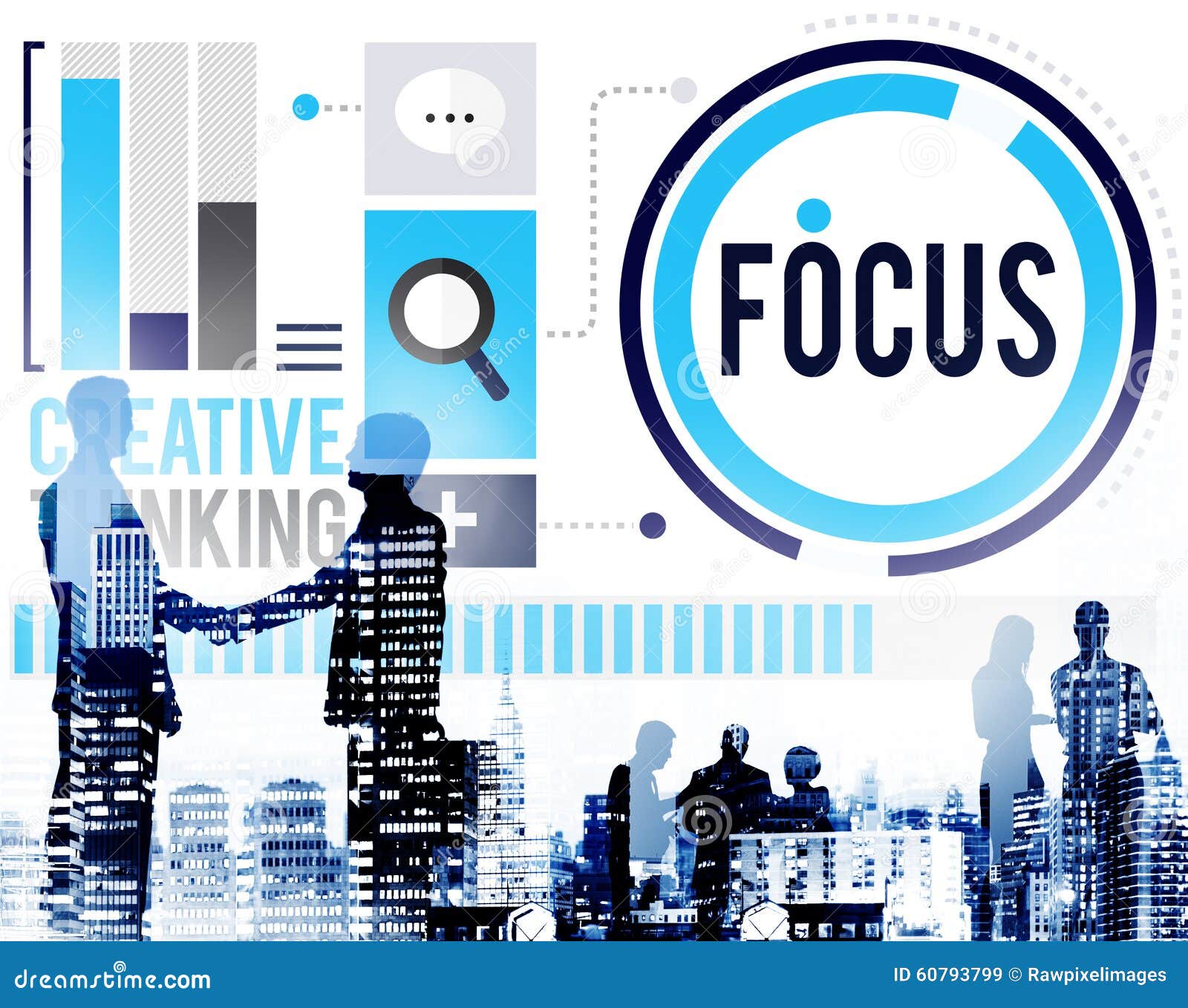 Focus Concentrate Definition Target Point Concept Stock Image - Image ...