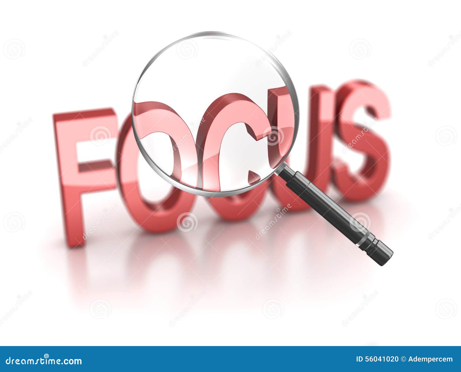 Focus stock illustration. Illustration of looking, inspiration - 56041020