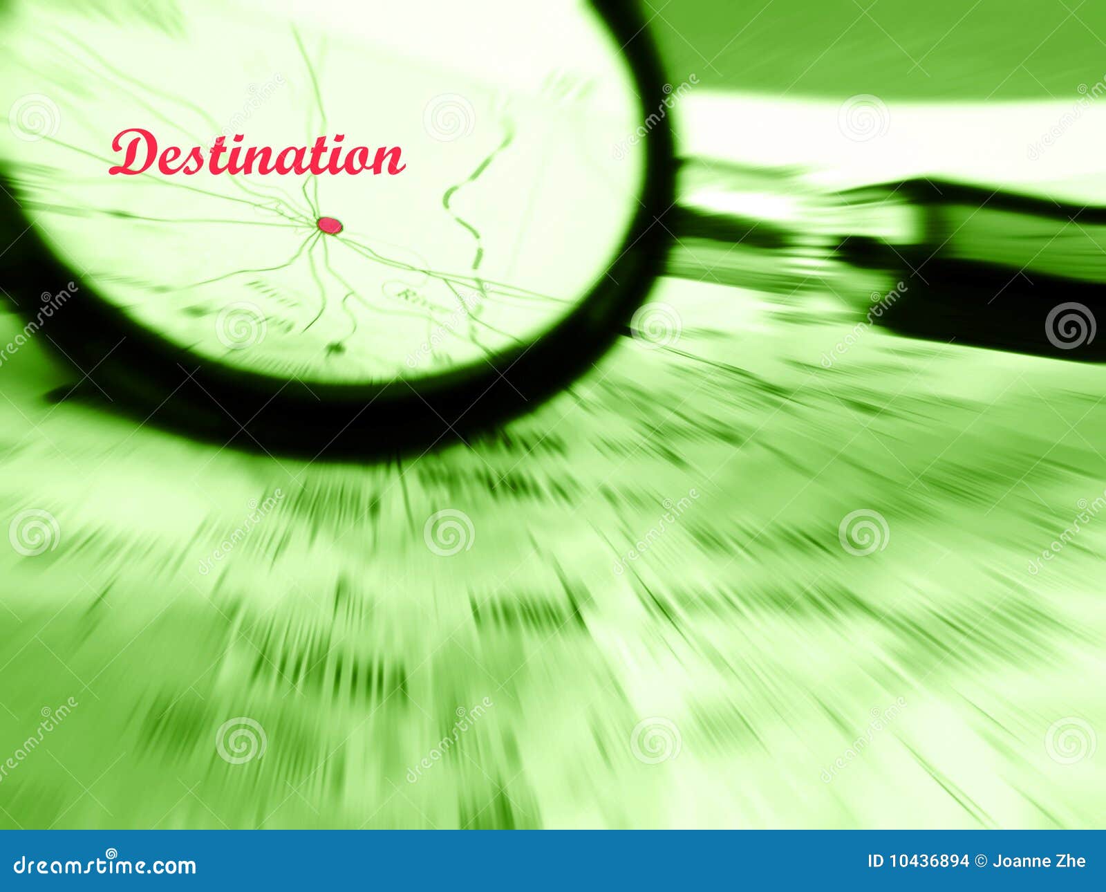 Focus on destination stock photo. Image of maps, finding - 10436894
