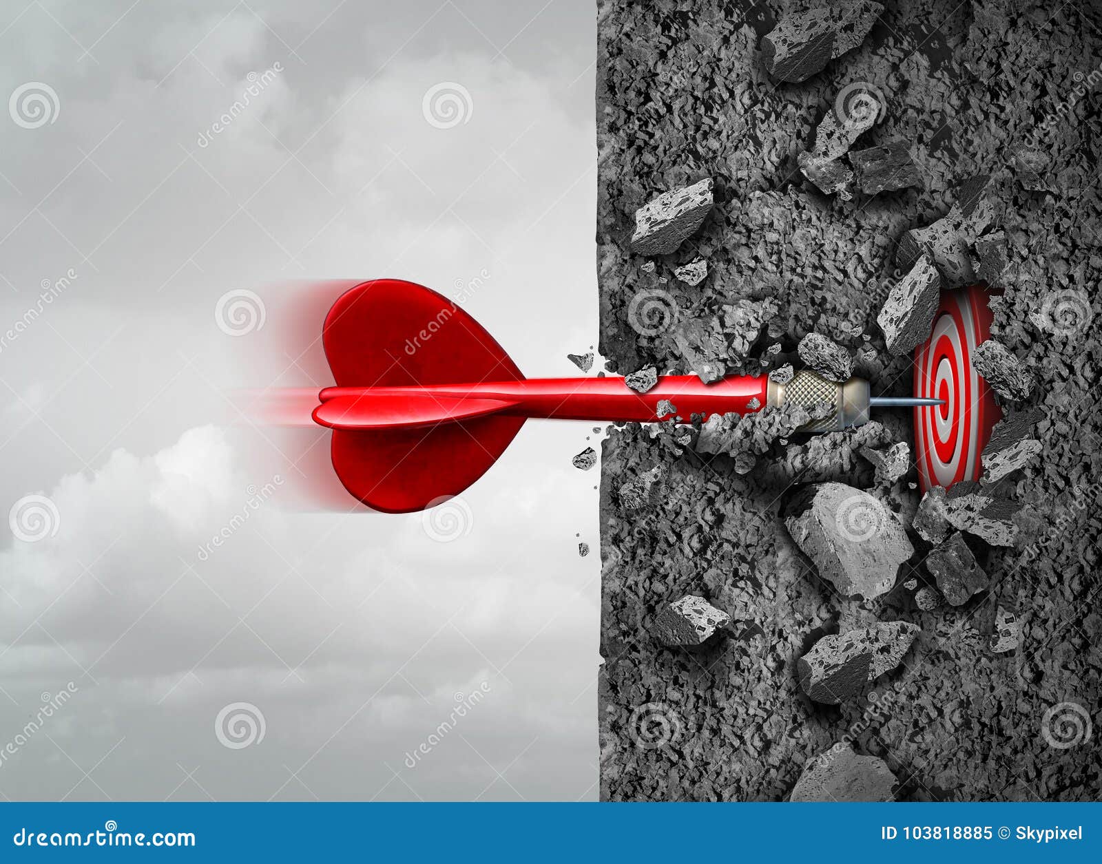 Focus and Determination stock illustration. Illustration of achieve ...