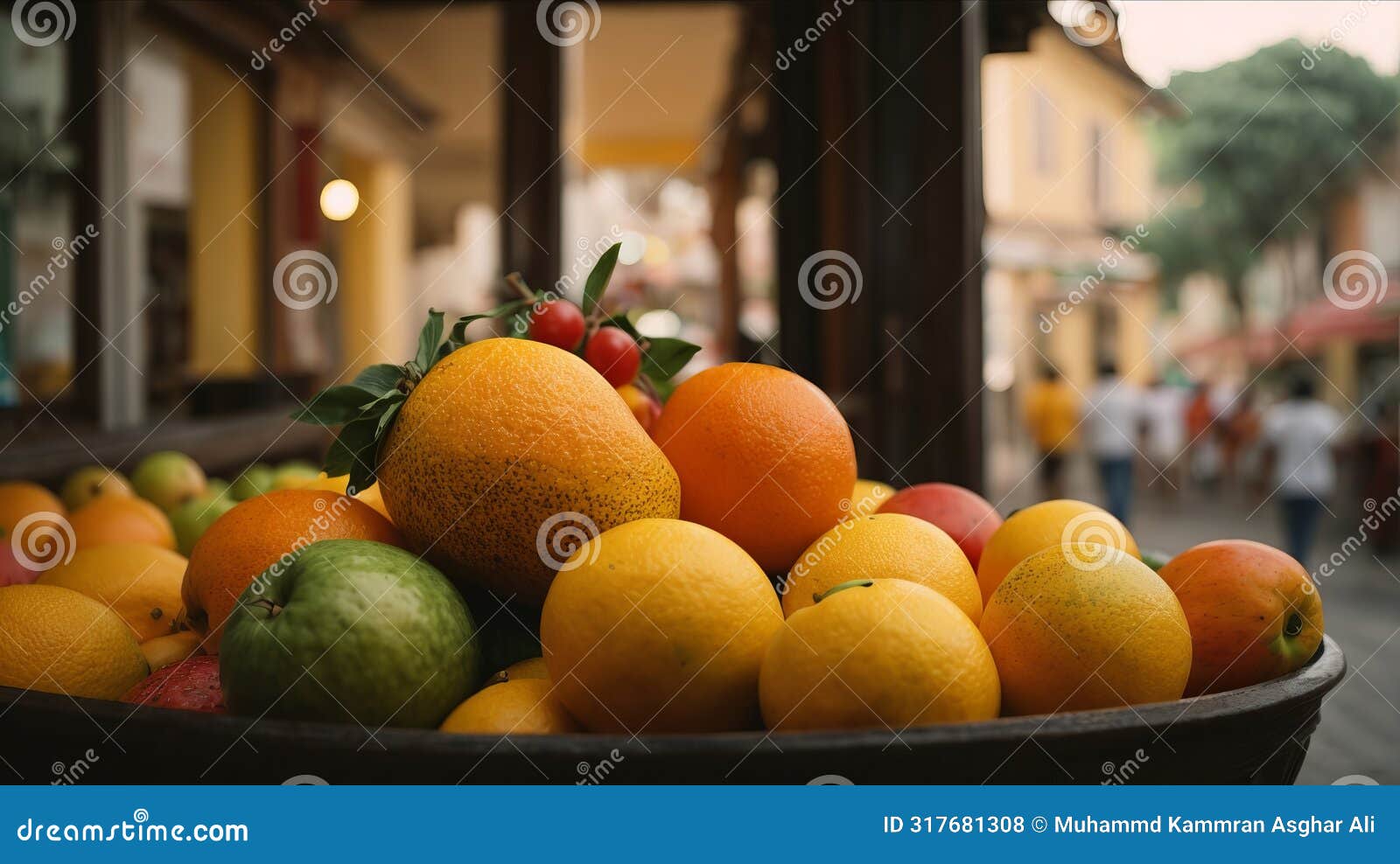 Focus on the Famous Brazilian Fruit Called Roma. Stock Illustration ...