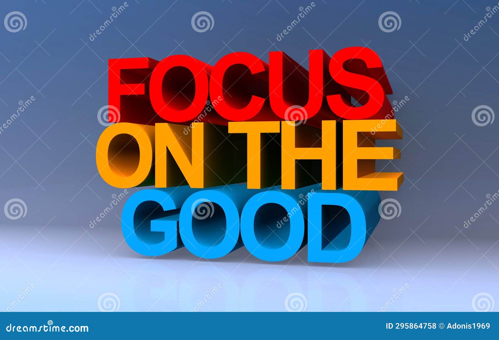 Focus On Good Ink Pen Vector Lettering. Optimist Phrase, Wise Saying ...