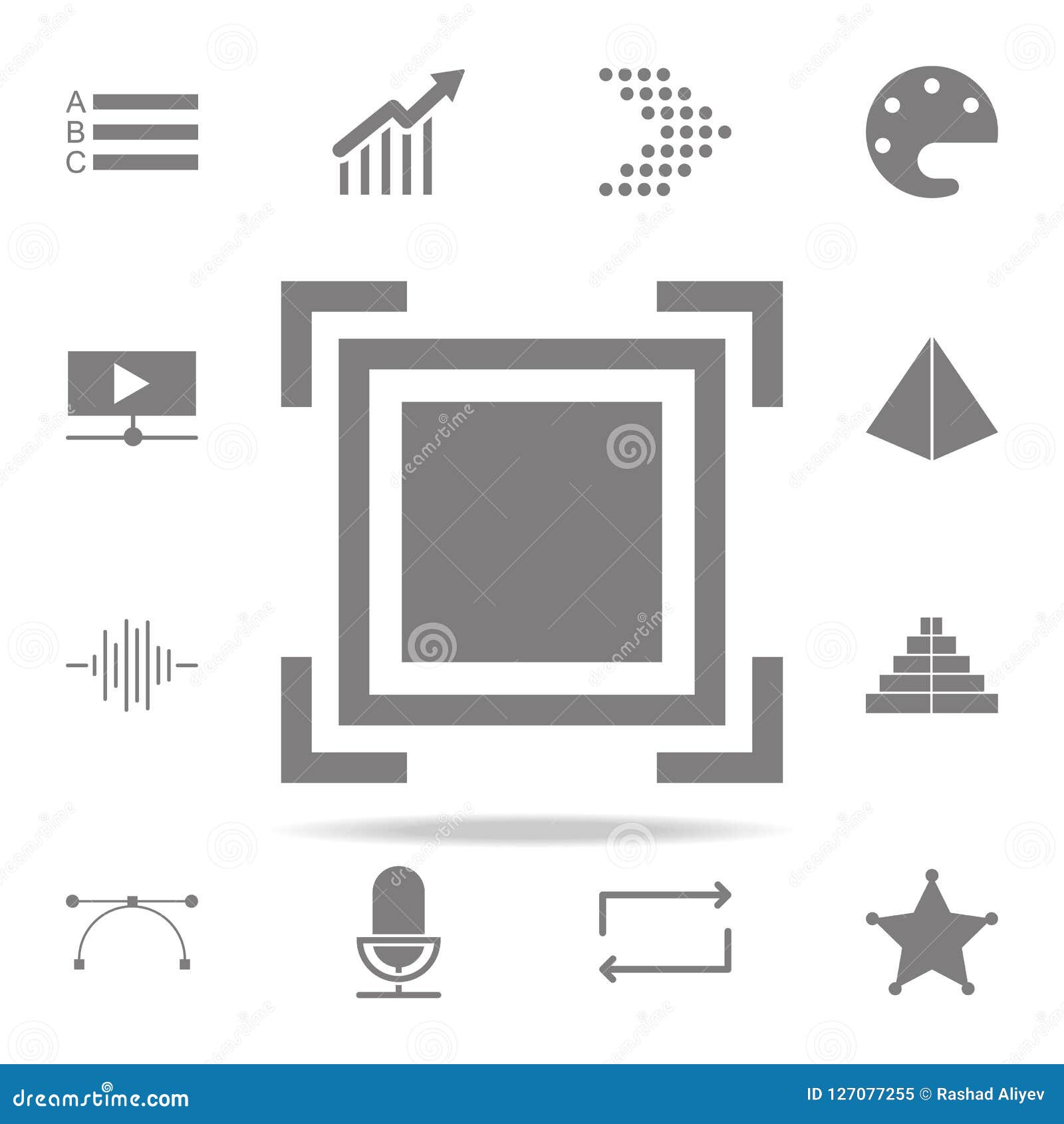 Focus Icon. Web Icons Universal Set for Web and Mobile Stock ...