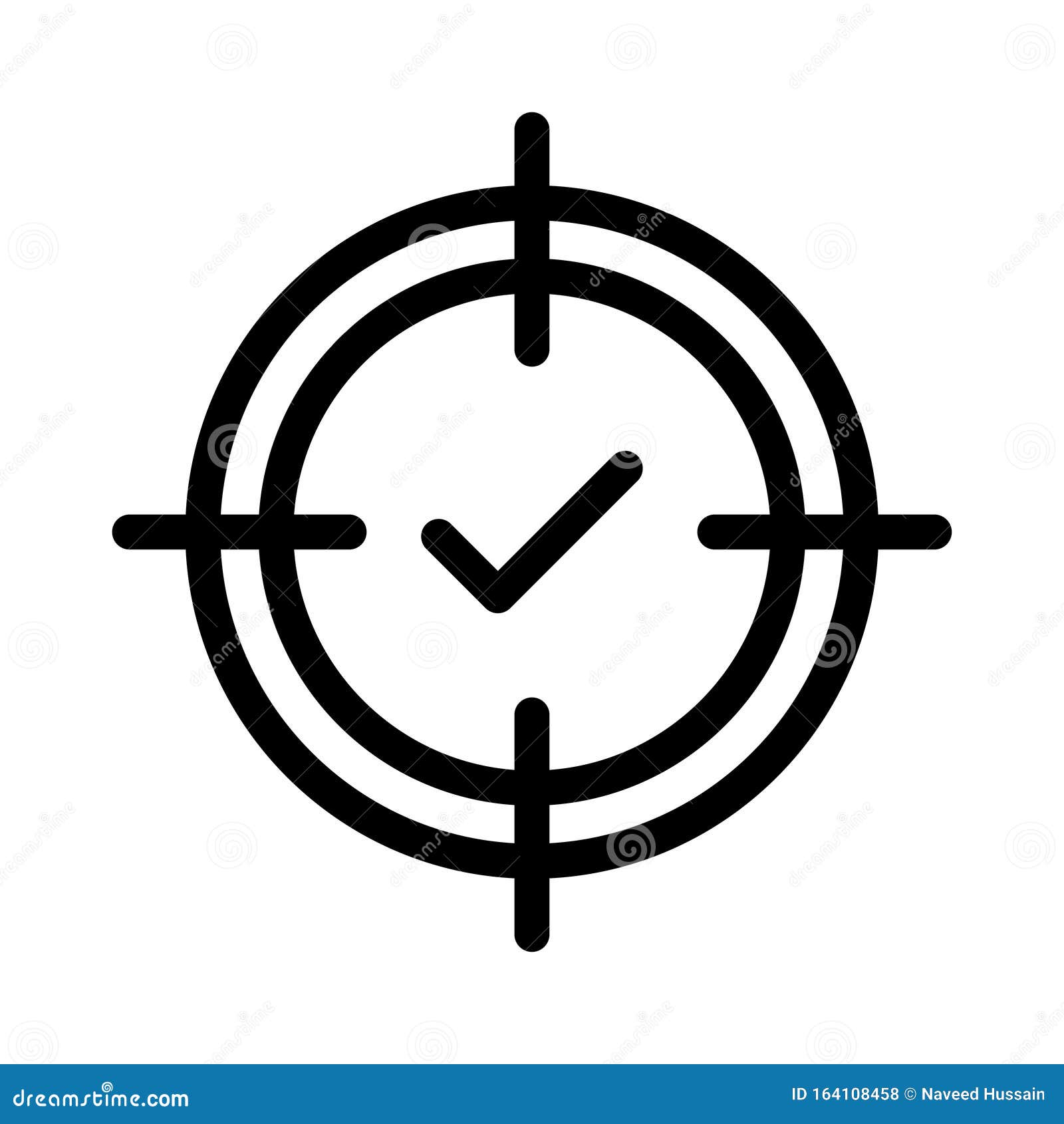 Focus thin line icon stock illustration. Illustration of business ...