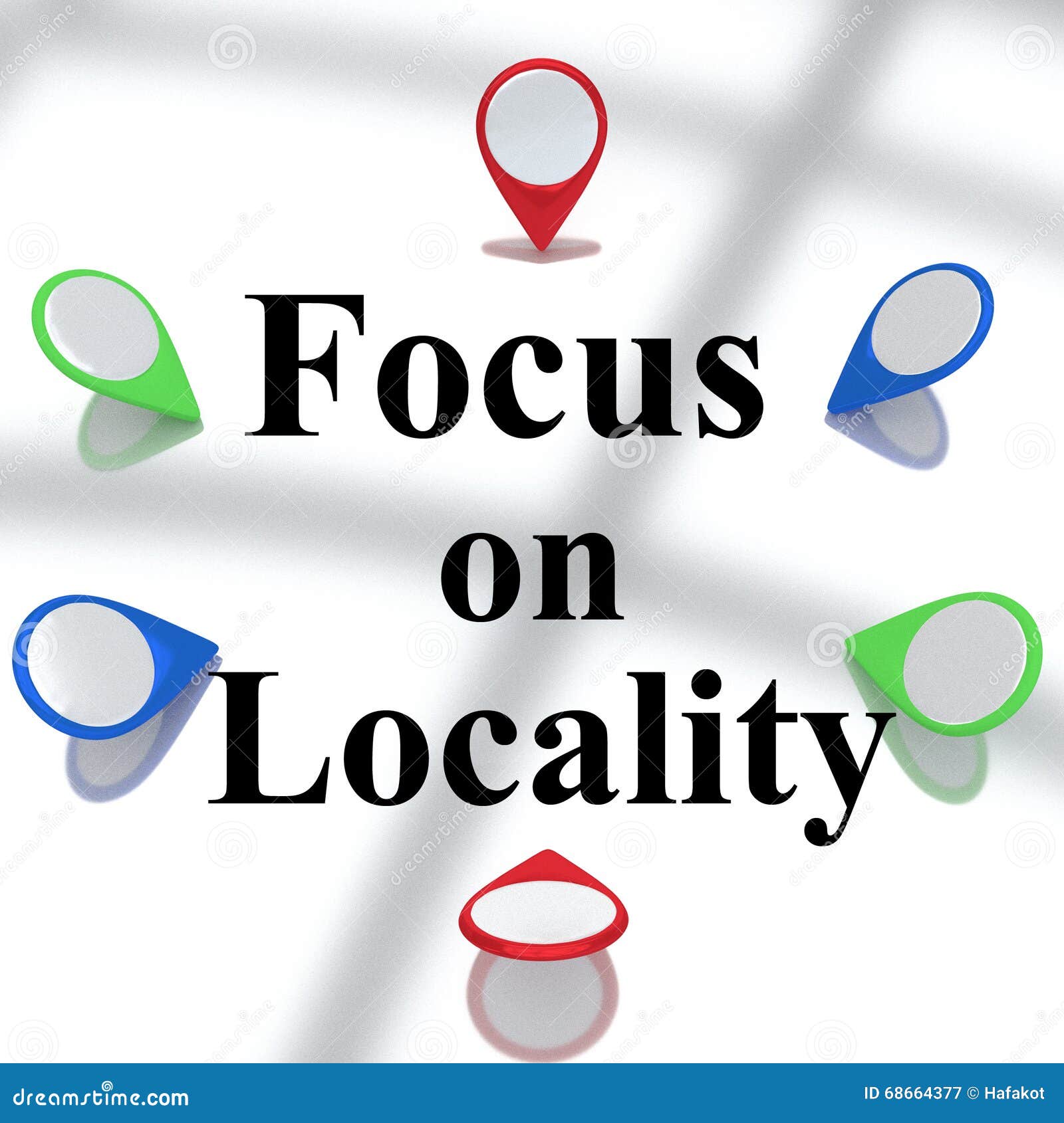 Focus on Locality concept stock illustration. Illustration of html ...