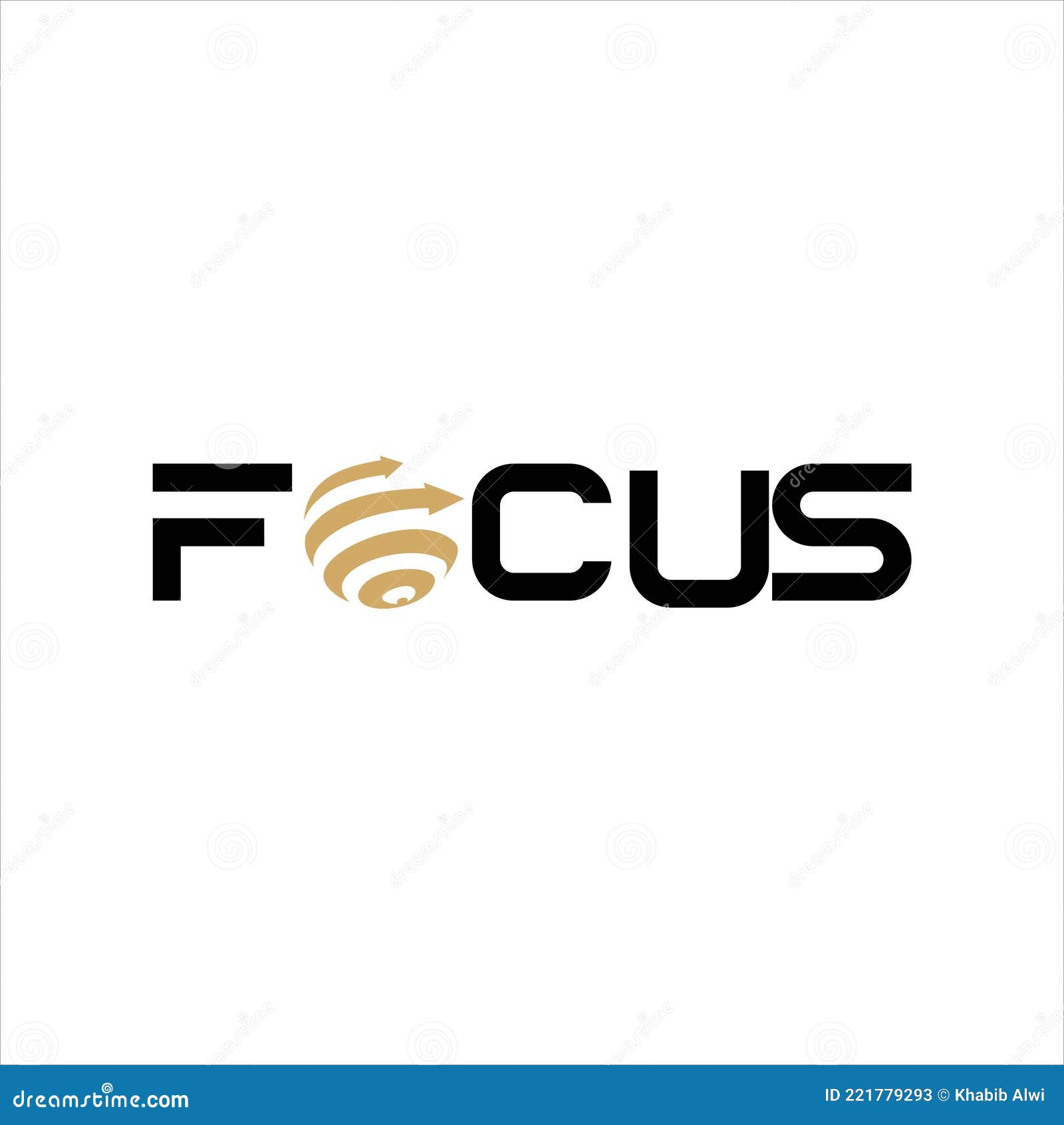 Eye Focus Logo Design In Blue Colour Royalty-Free Stock Photography ...