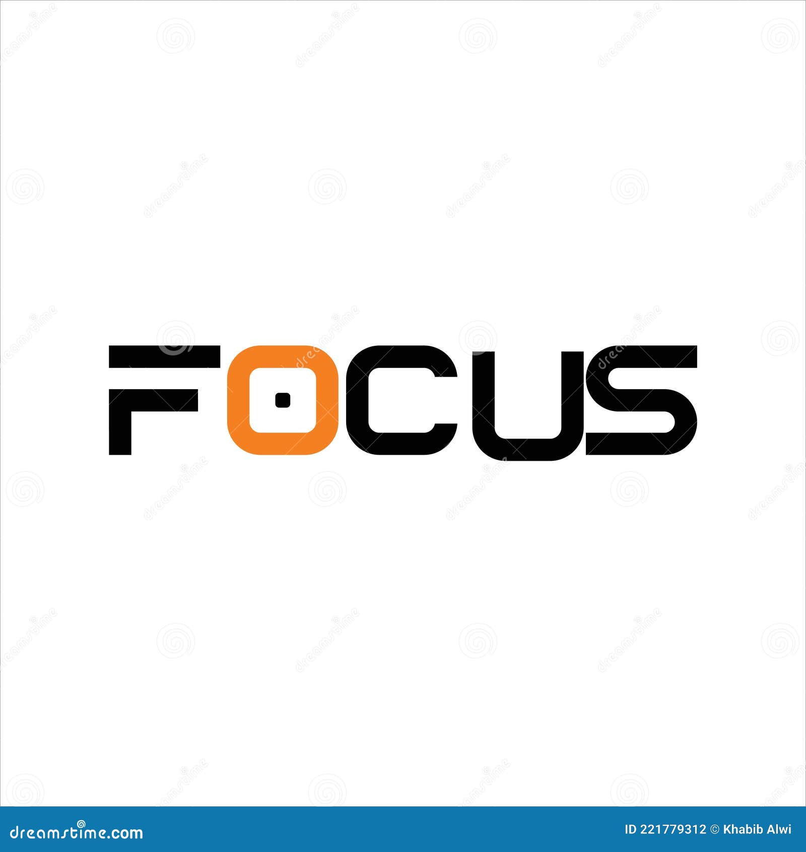 Focus logo stock vector. Illustration of digital, media - 221779312
