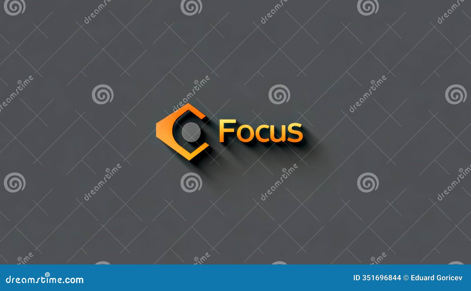 Focus Logo Representing Concentration, Attention, and Targeting ...