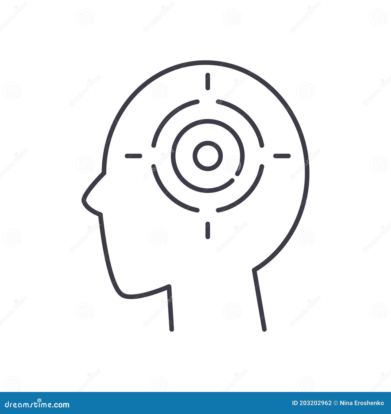 Focus Outline Concept Stock Illustrations – 13,379 Focus Outline ...