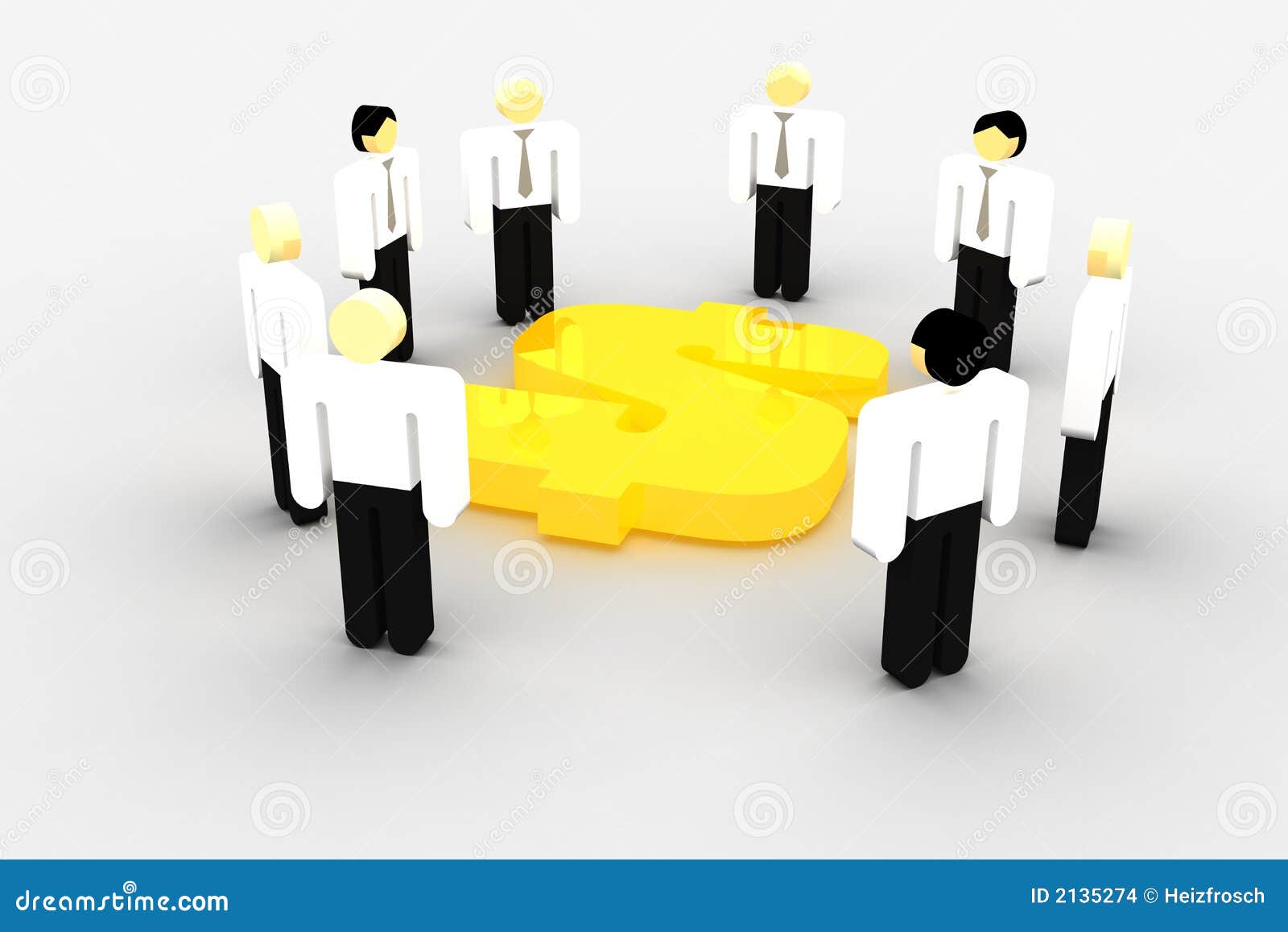Focus on money stock illustration. Illustration of dollar - 2135274