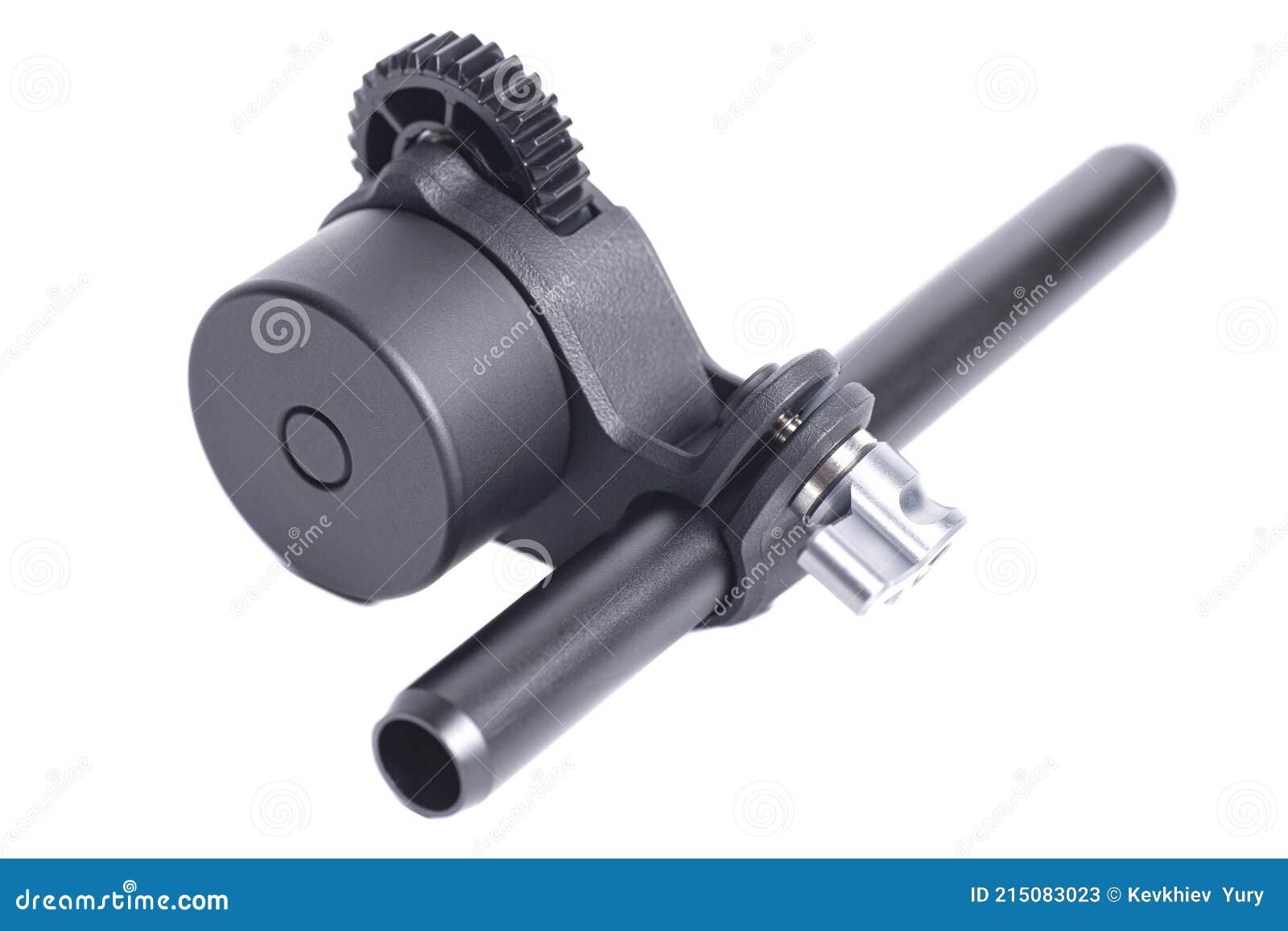 Focus Motor for Camera Isolated on White Background Stock Image - Image ...