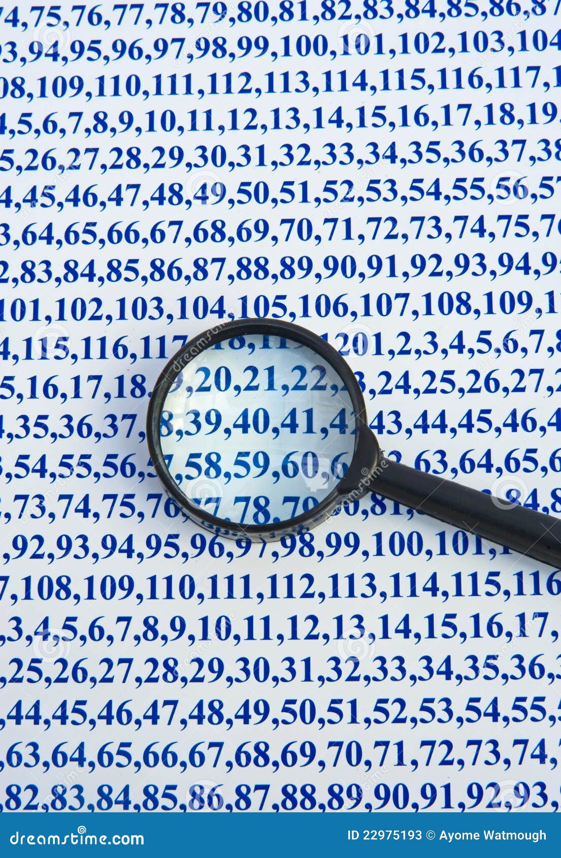 Focus on Numbers. Focus on Retirement. Stock Image - Image of thinking ...